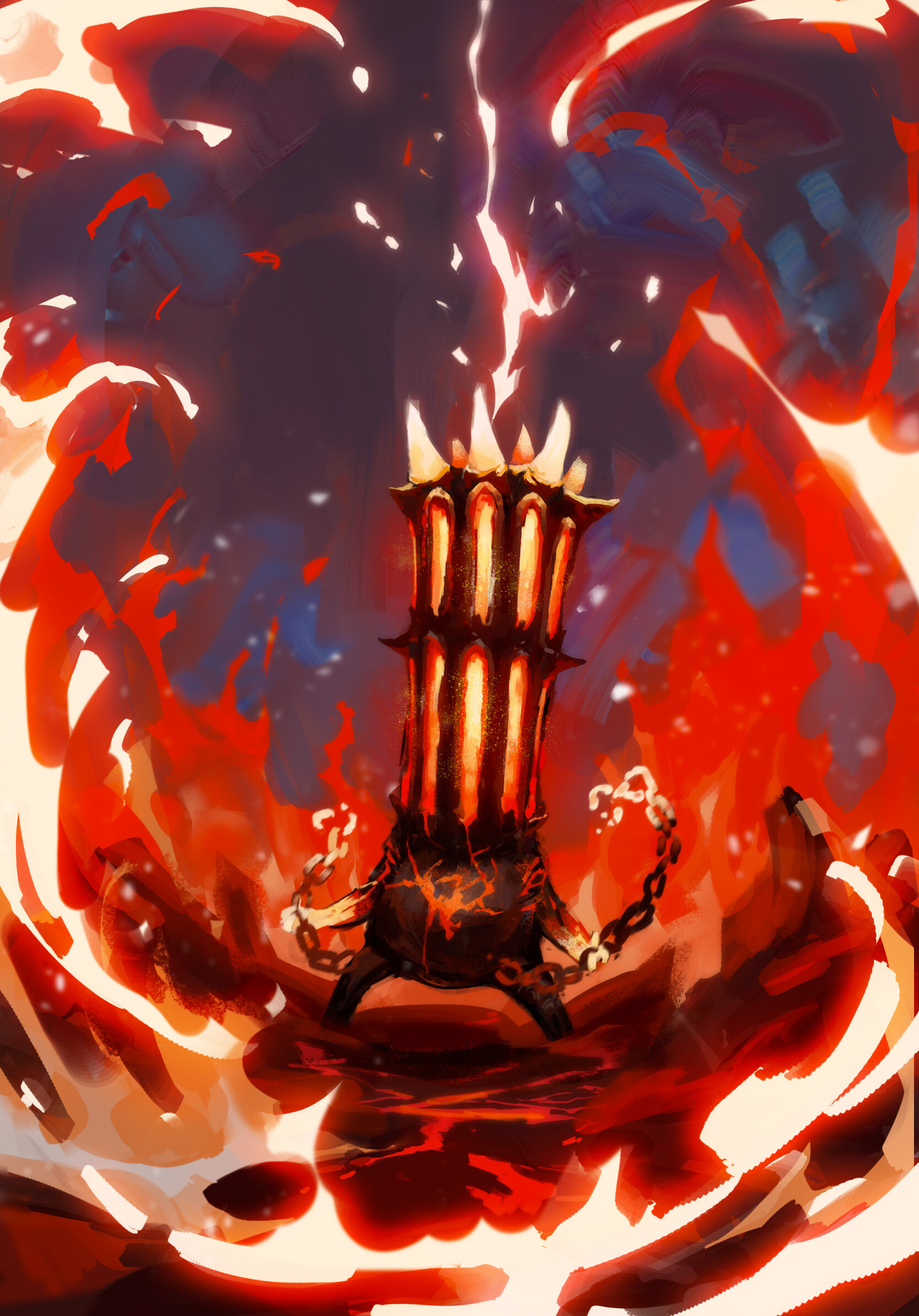 ArtStation - Wrath illustration