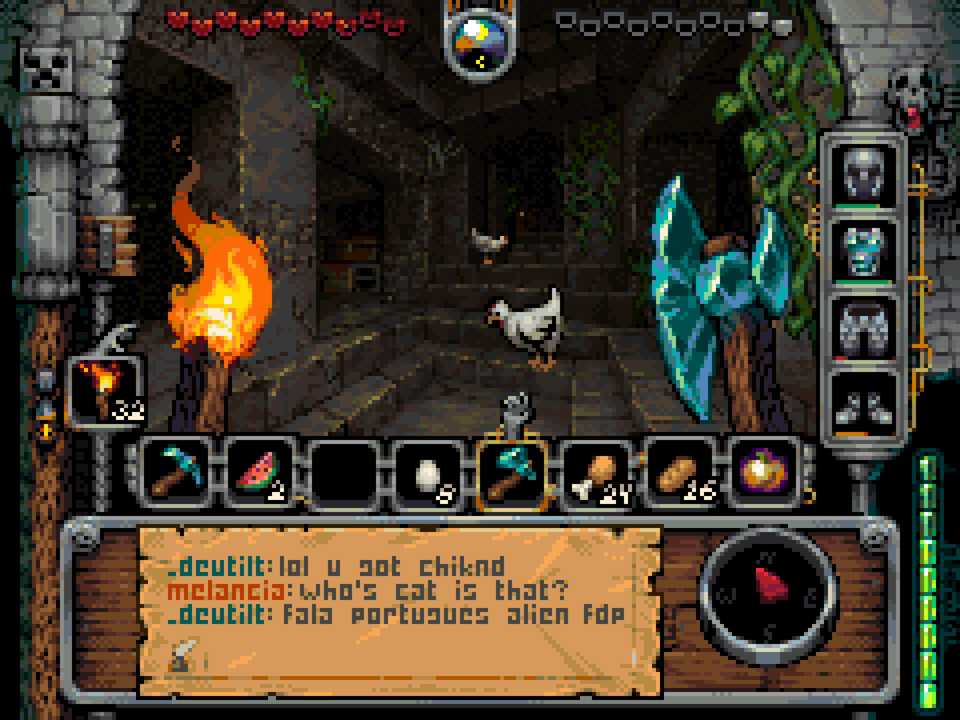 ArtStation - Minecraft as an Oldschool CRPG