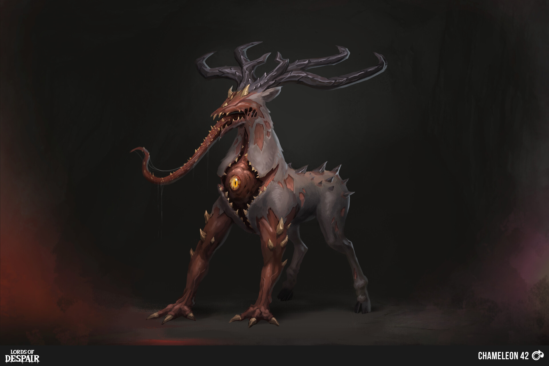 ArtStation - Demonic Deer Concept