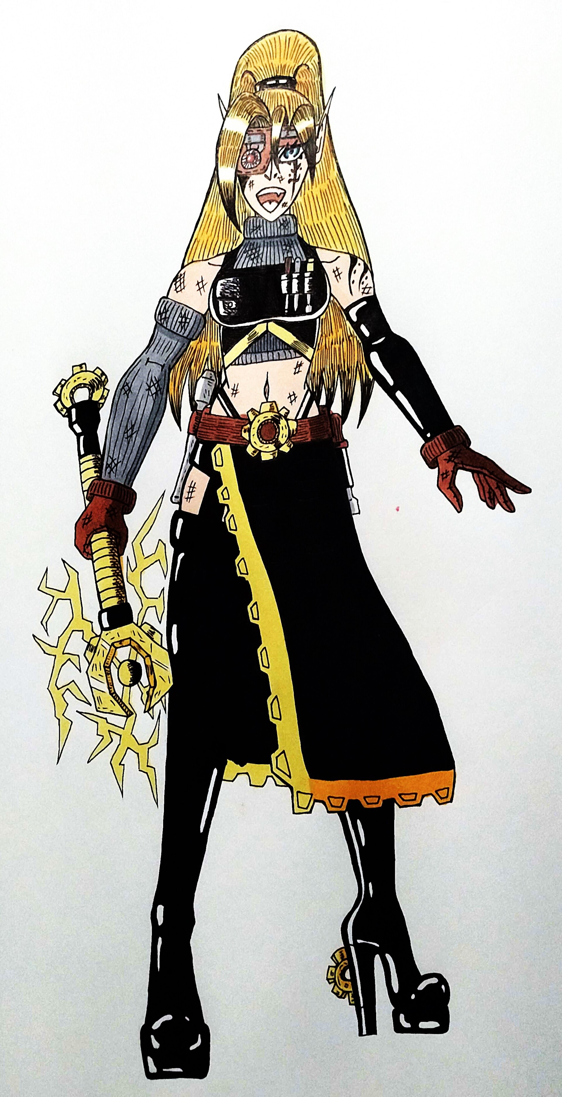 ArtStation - Aleshia Lesil'vonar - High Elf Engineer