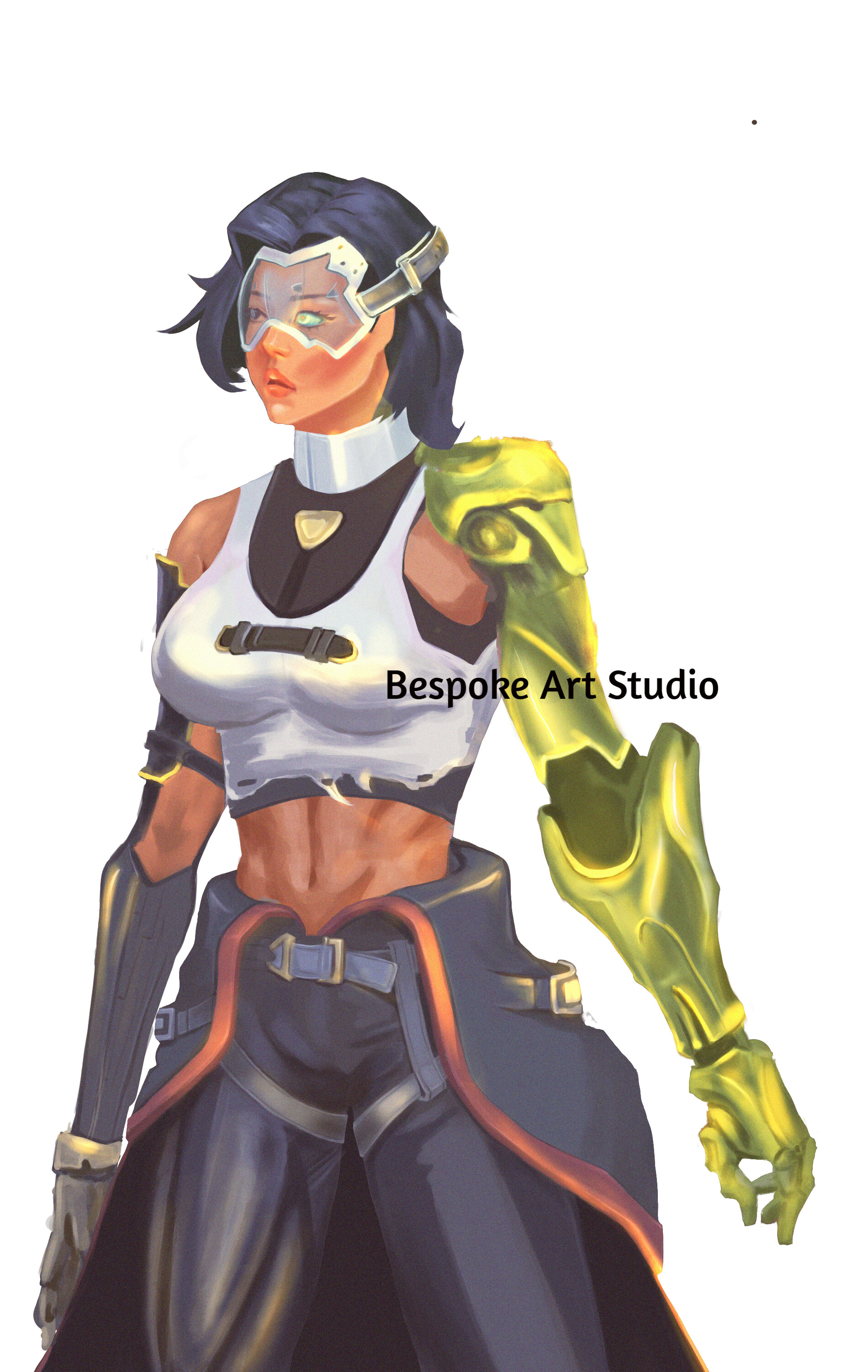 ArtStation - Bliss- The Cyborg Character