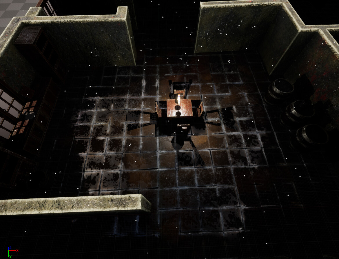 Benjamin Marsac - Modular Interior Base – Survival Horror Game Environment