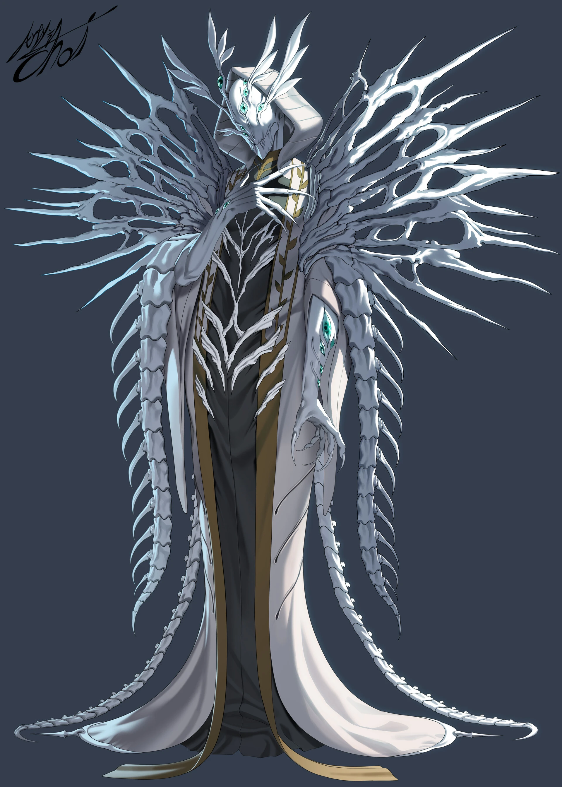 ArtStation - skeletal angel