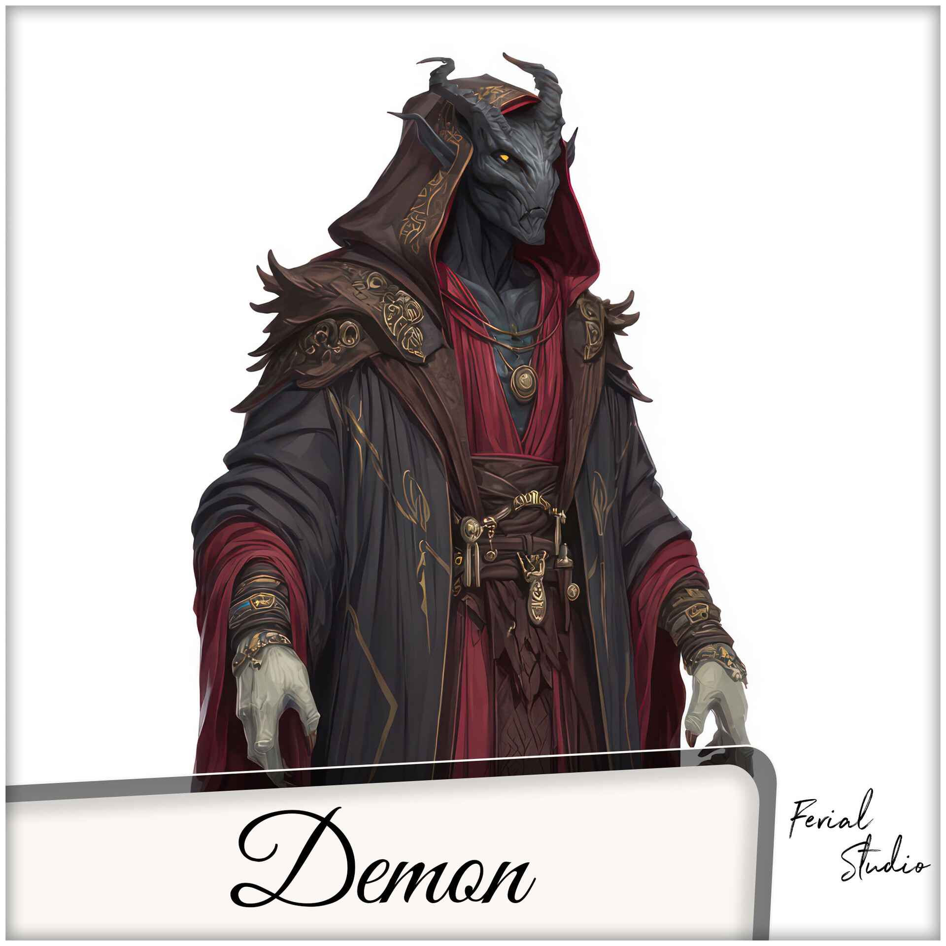 ArtStation - 🔹220 Demon - Cartoon Character Reference Image Pack v.311 |4K|
