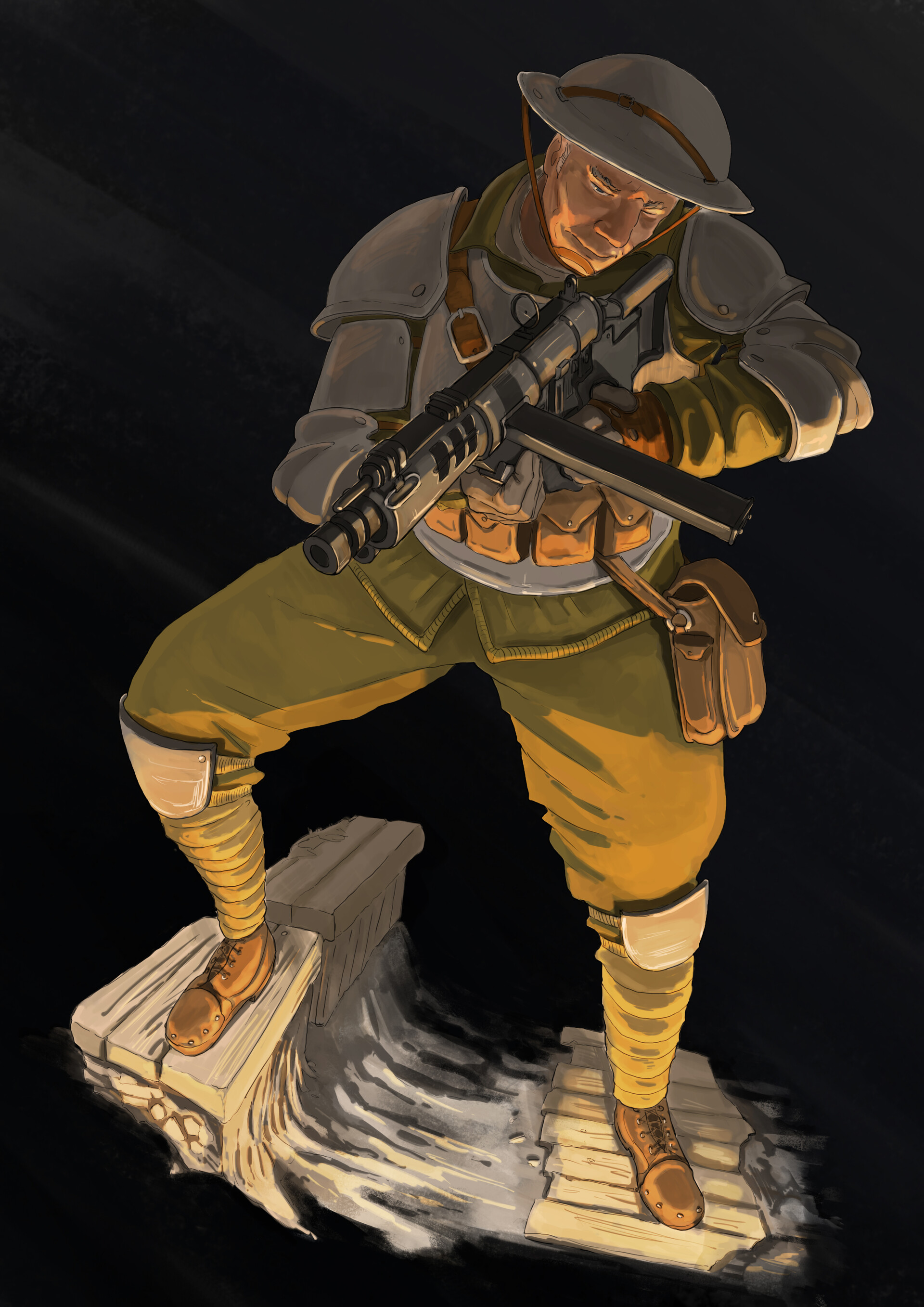 ArtStation - UK STEAMPUNK SOLDIER