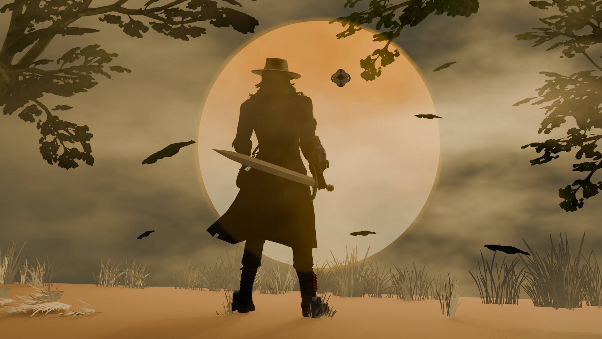 ArtStation - western space cowboy