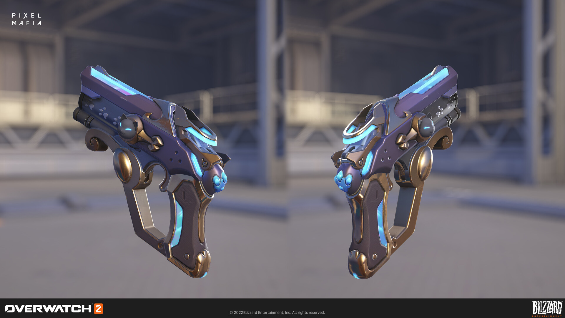 PIXEL MAFIA - OVERWATCH 2 - Mercy Black Cat