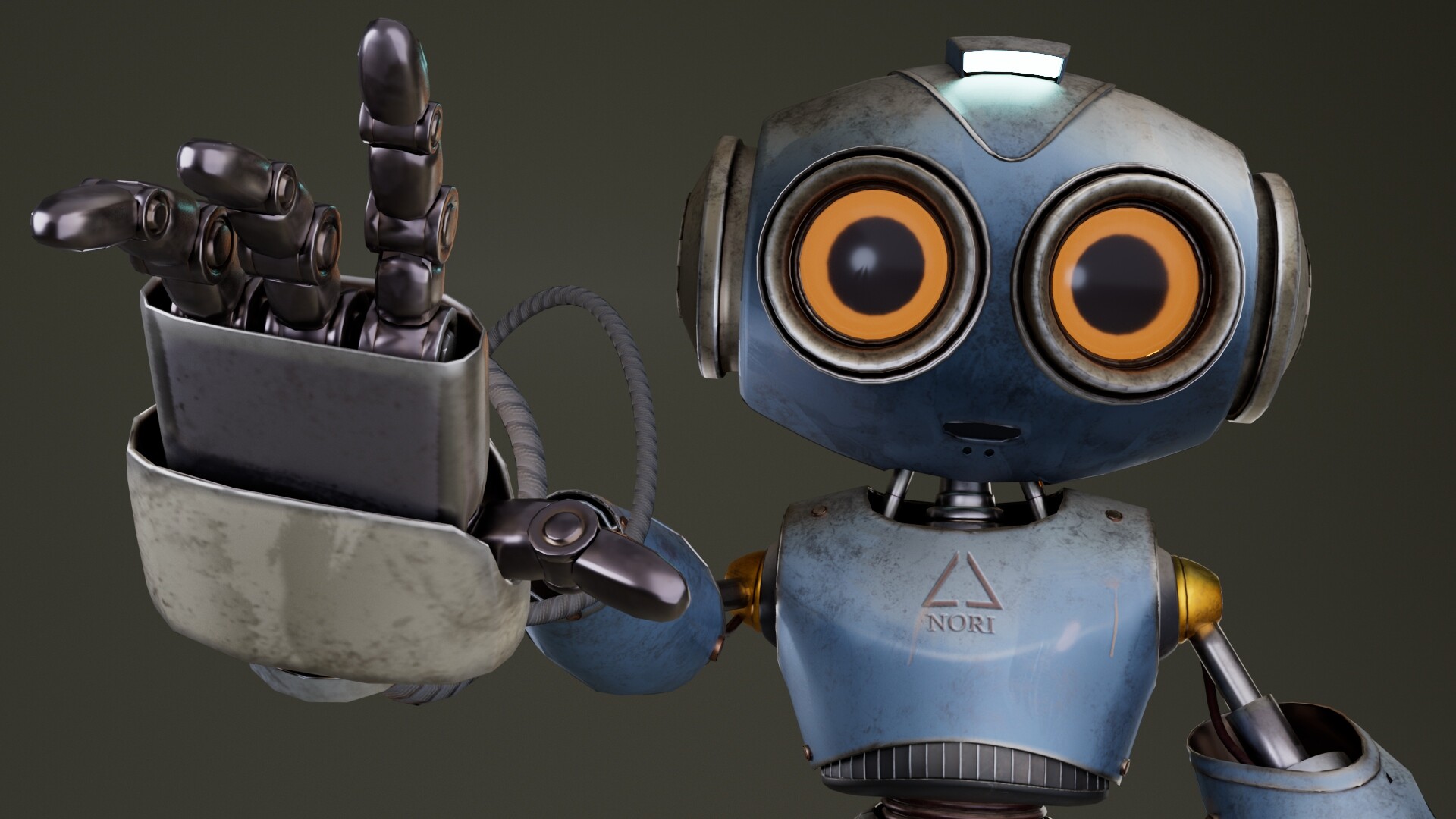 ArtStation - Nori the robot