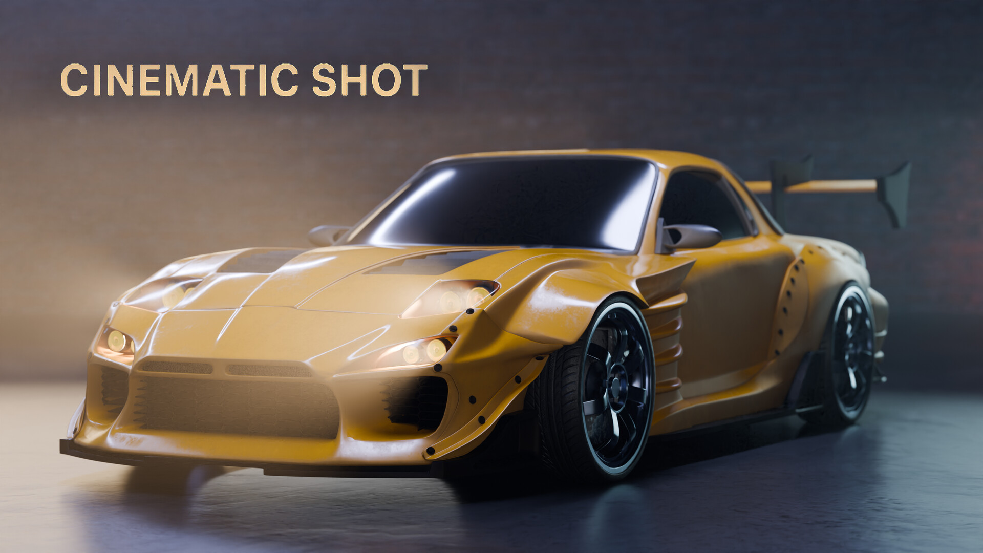 ArtStation - Mazda RX7