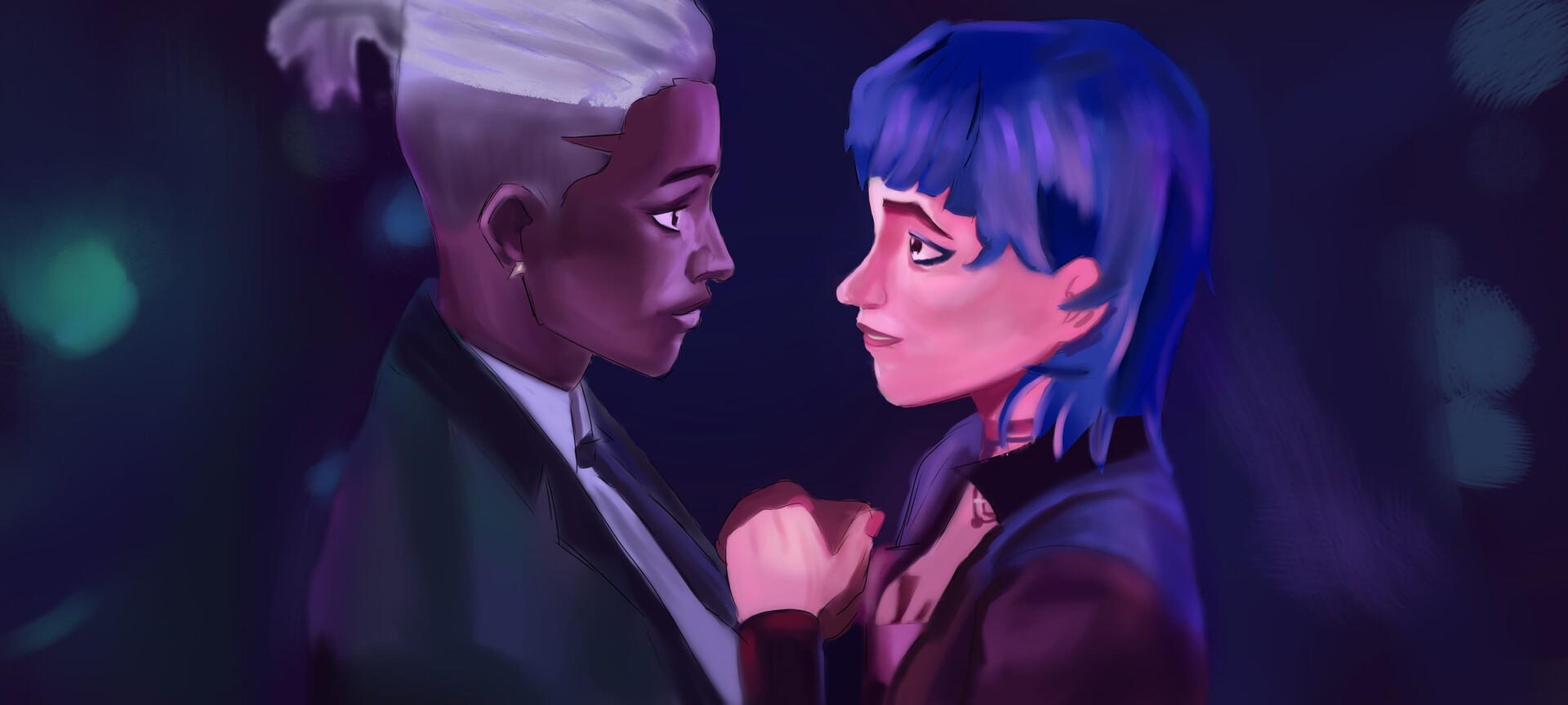 ArtStation - Arcane Art Study, Ekko & Powder