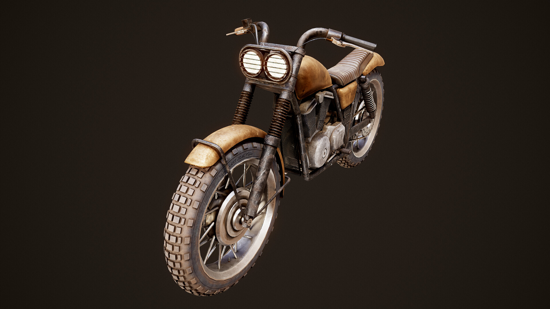 ArtStation - Old motorbike