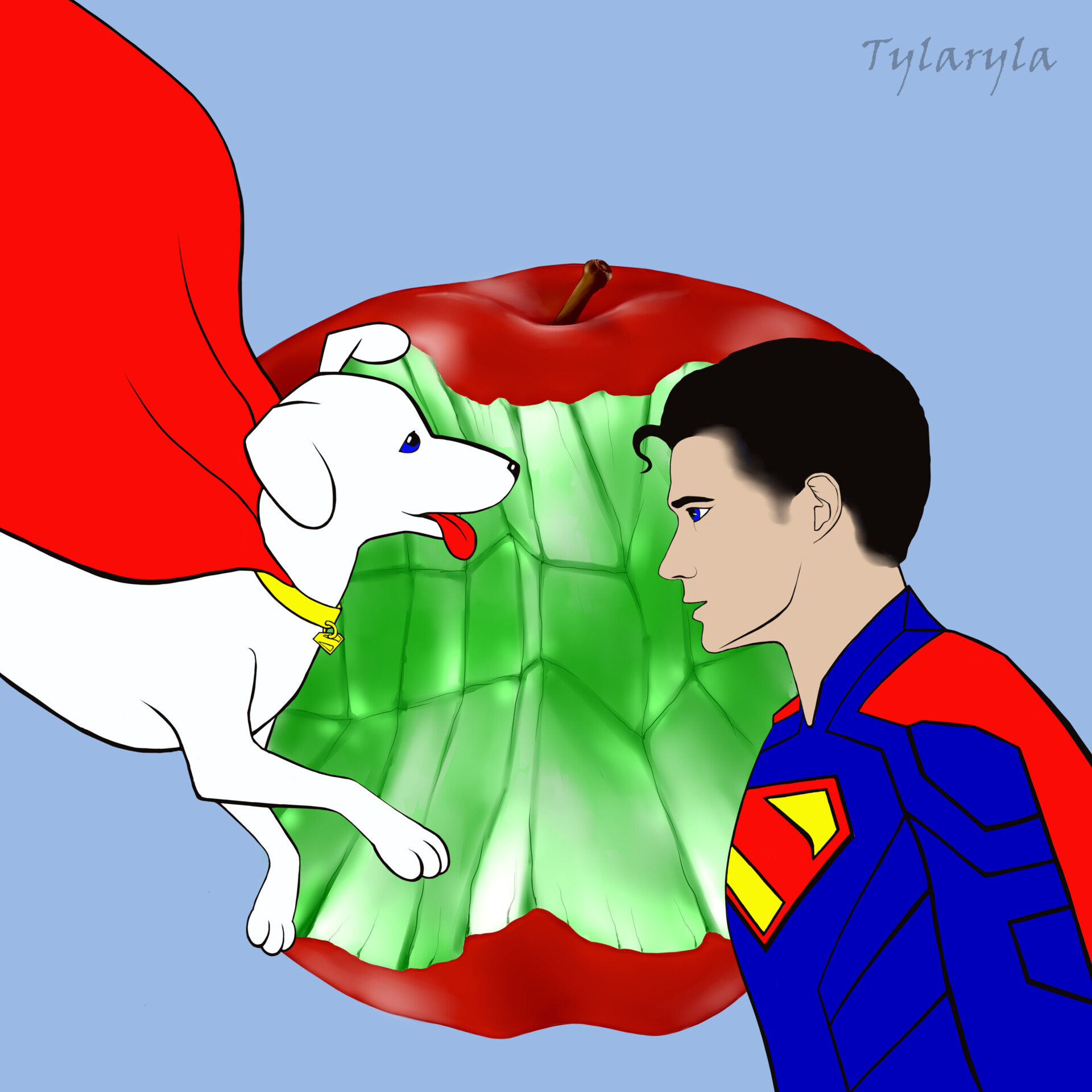 ArtStation - The Kryptonite Apple