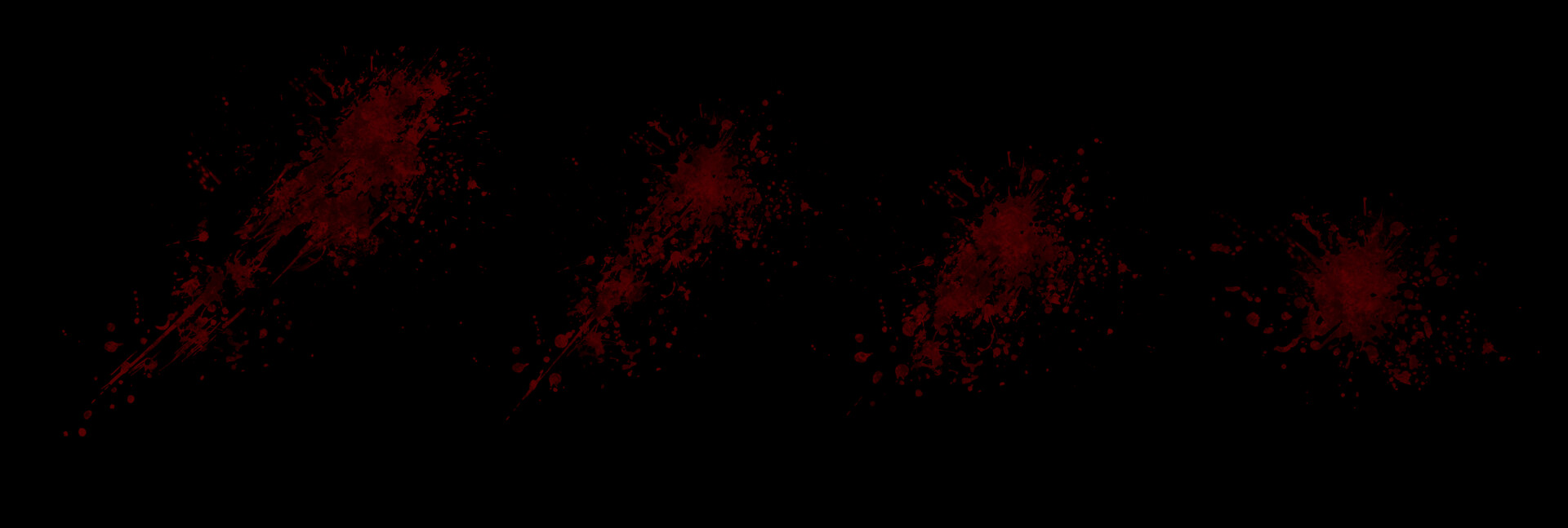 ArtStation - Blood Splat UI