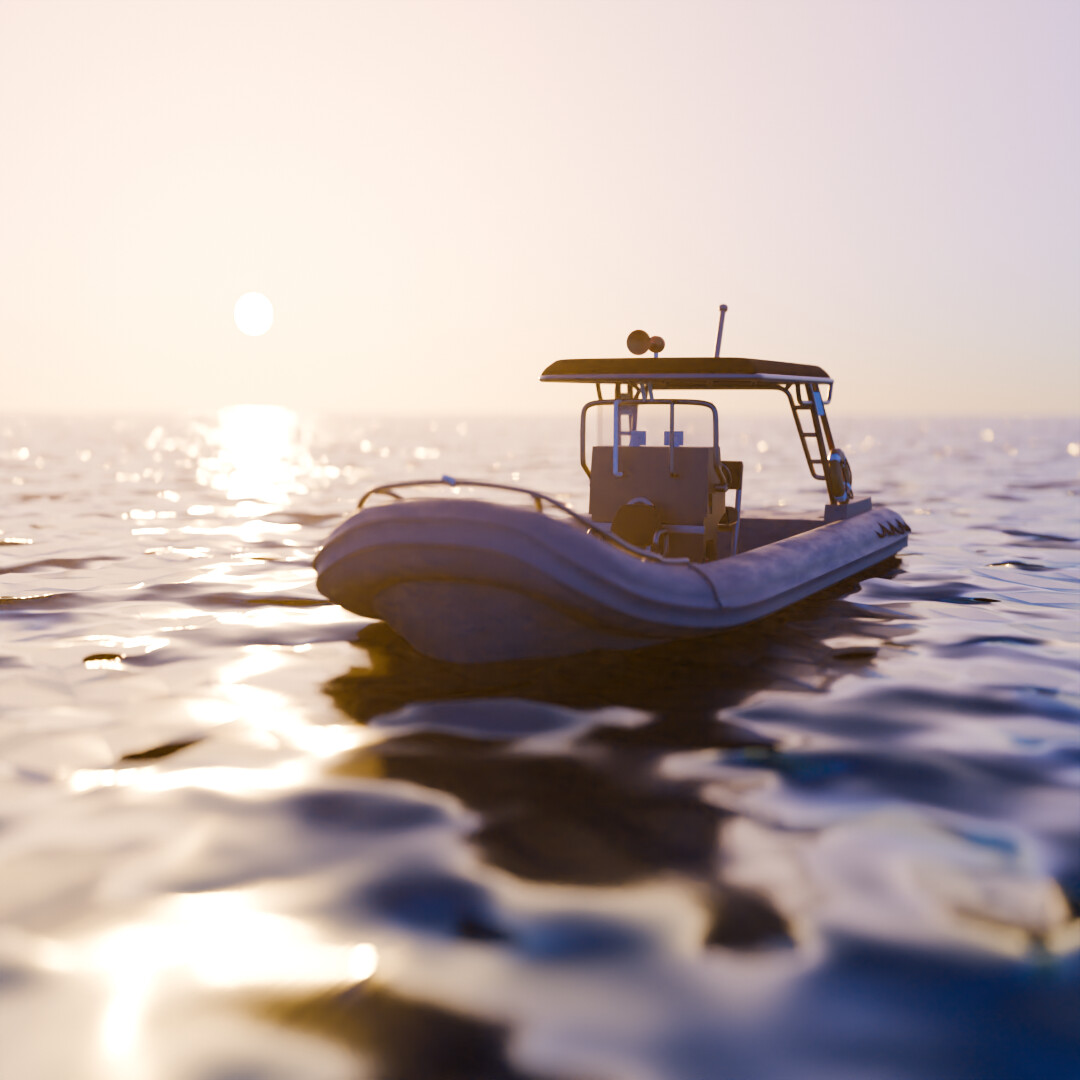 ArtStation - Speedboat