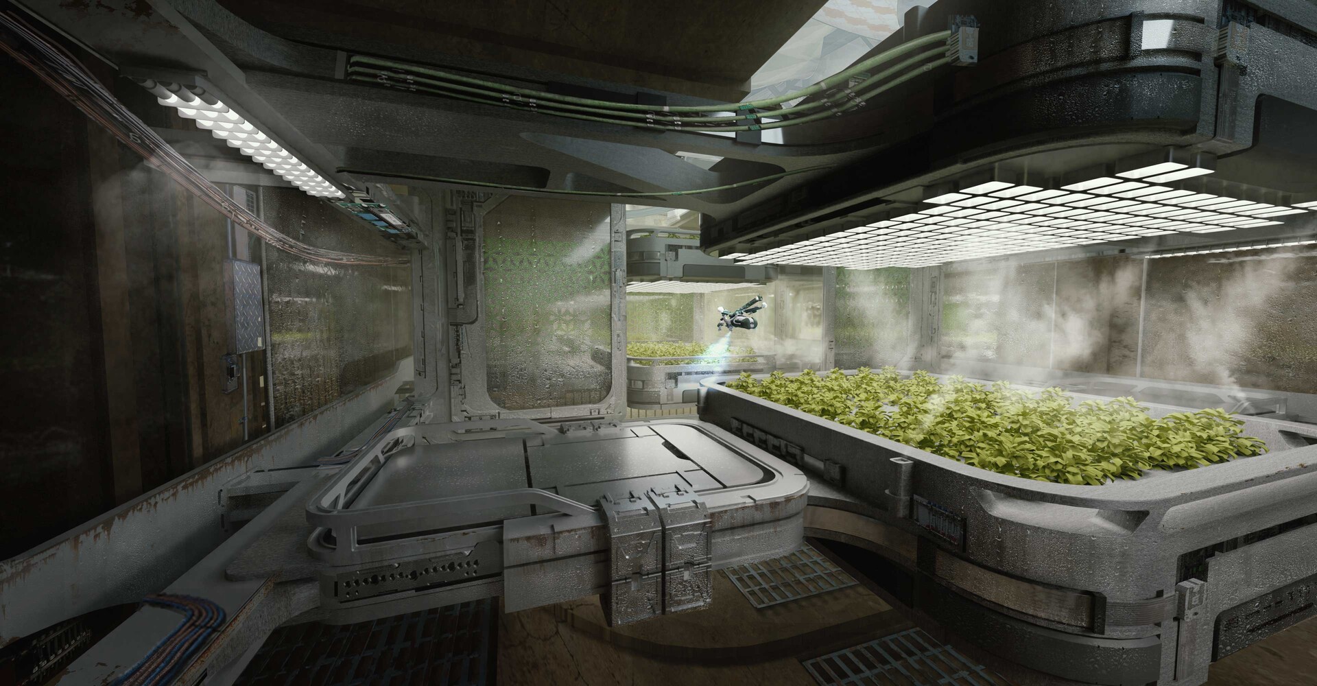 ArtStation - Underground farm