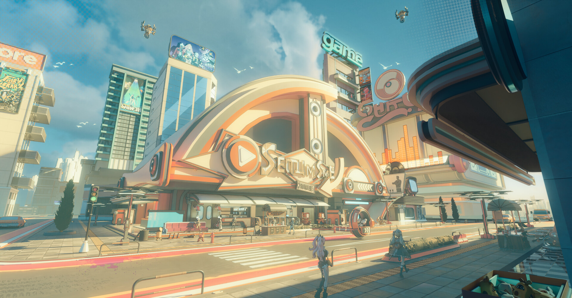 ArtStation - Urban Crossroads