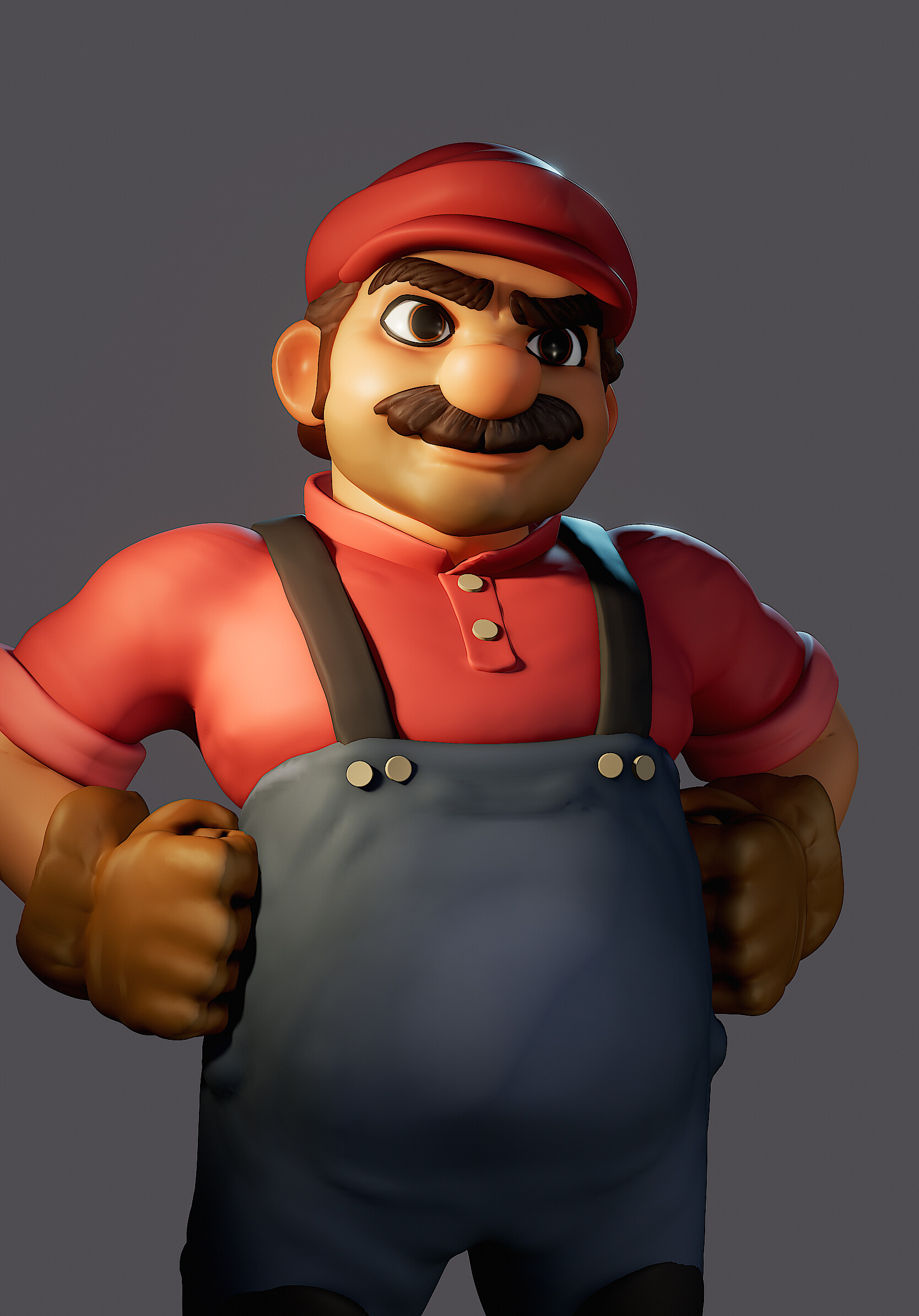 ArtStation - Stylized Super Mario