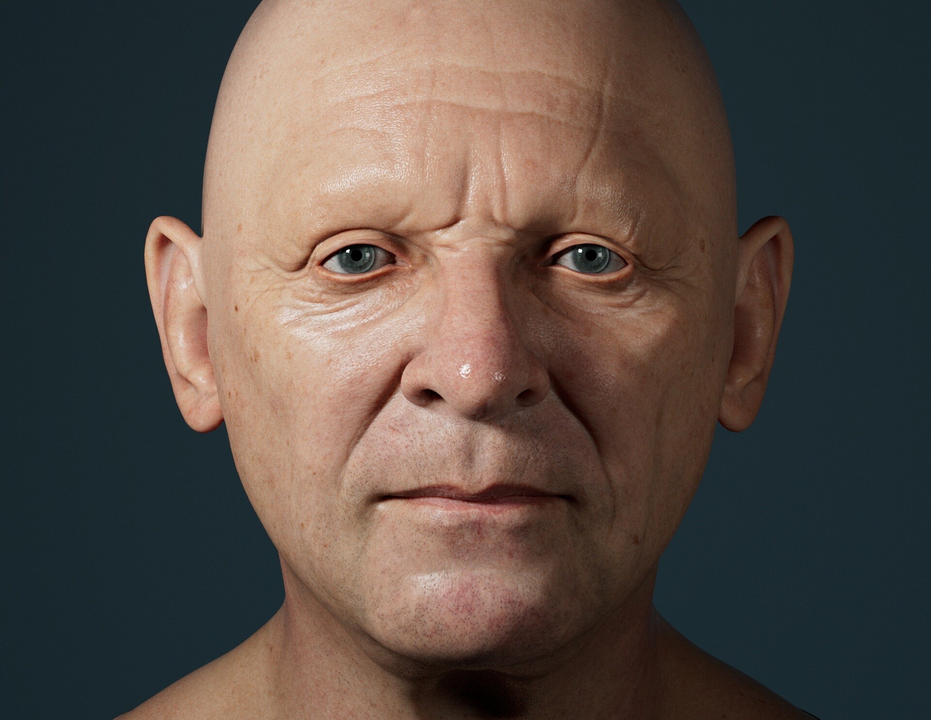 ArtStation - Anthony Hopkins_Re_(WIP)