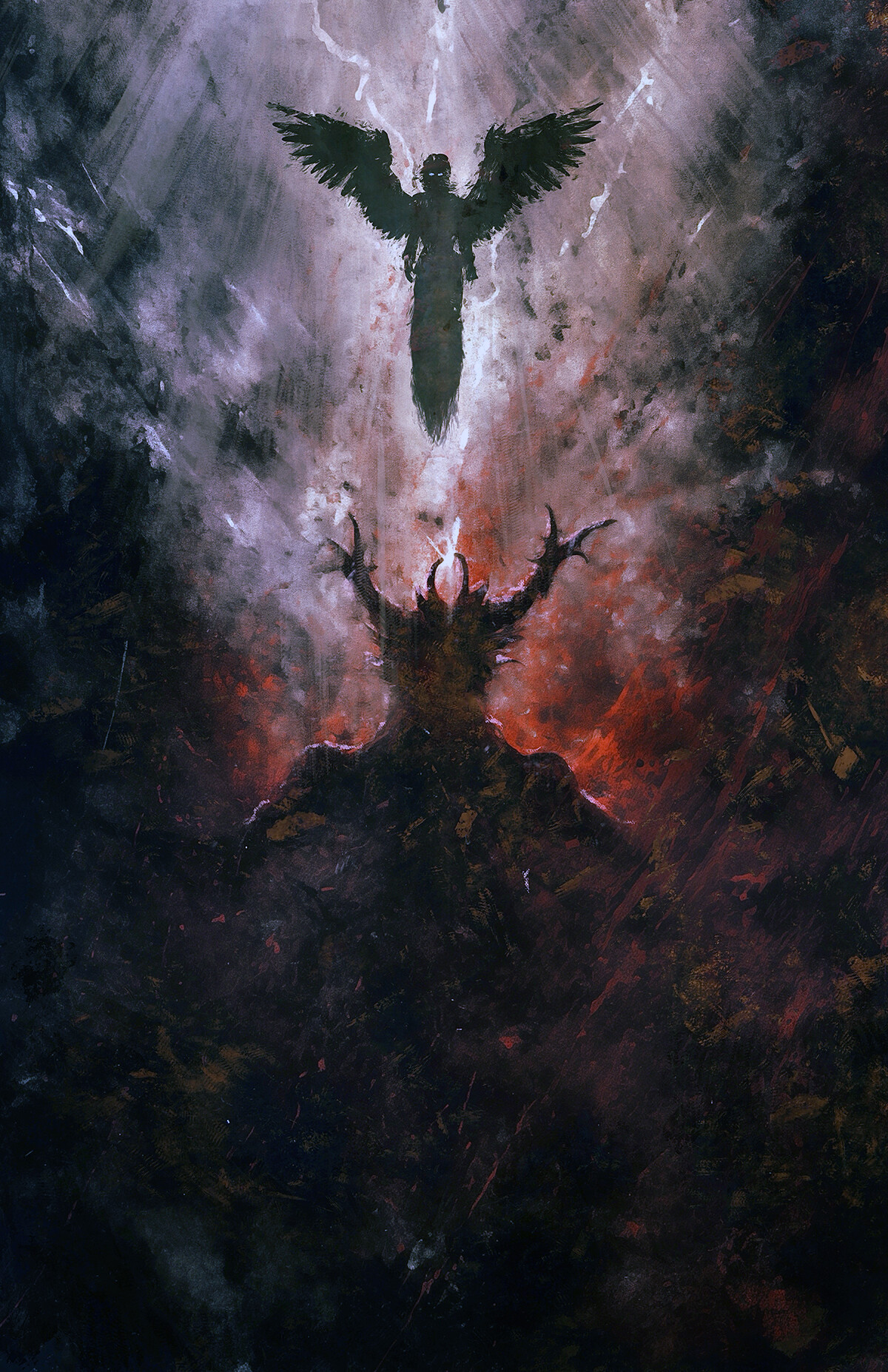 ArtStation - HEAVEN AND HELL COLLIDE