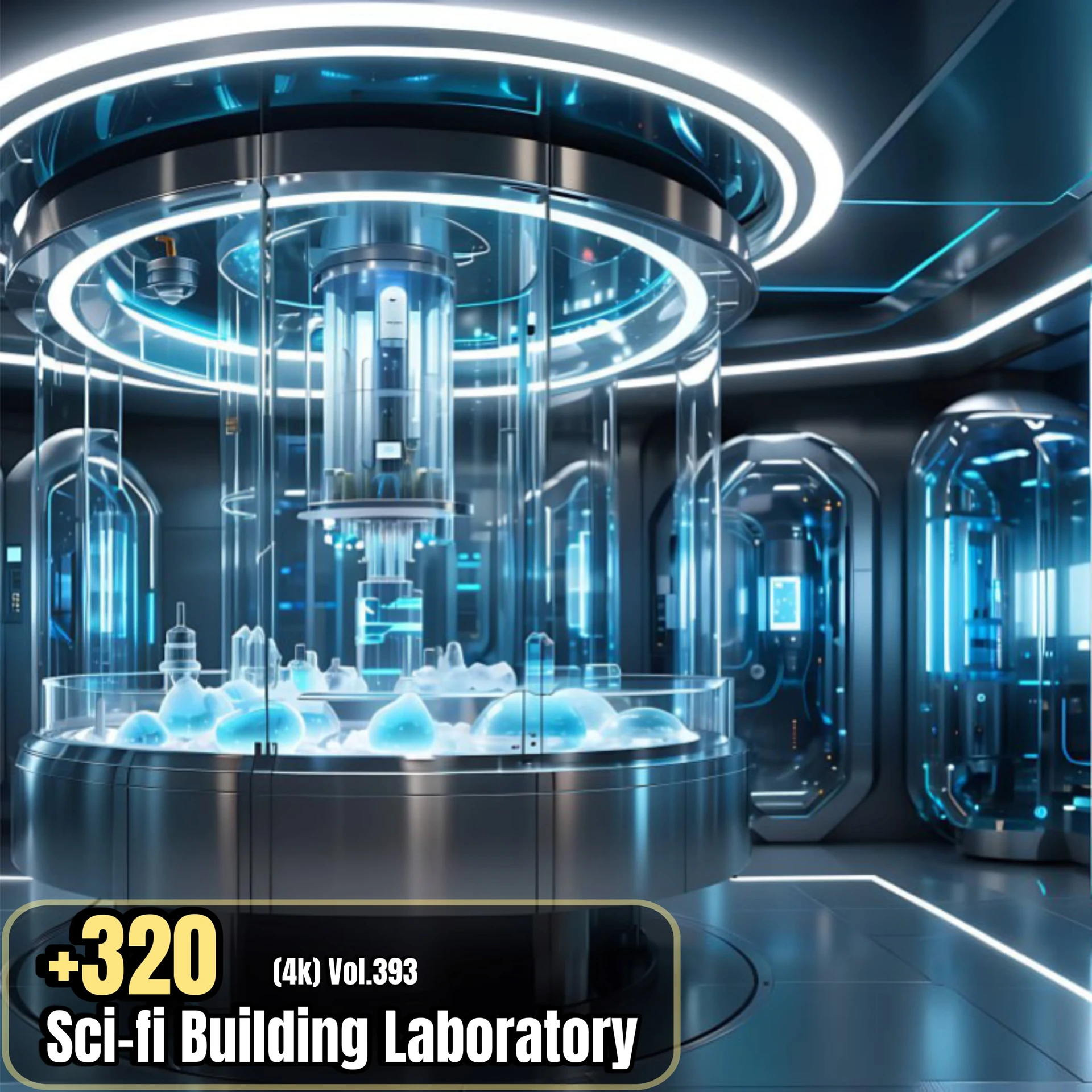 ArtStation - +320 Sci-fi Building Laboratory Concept(4k)