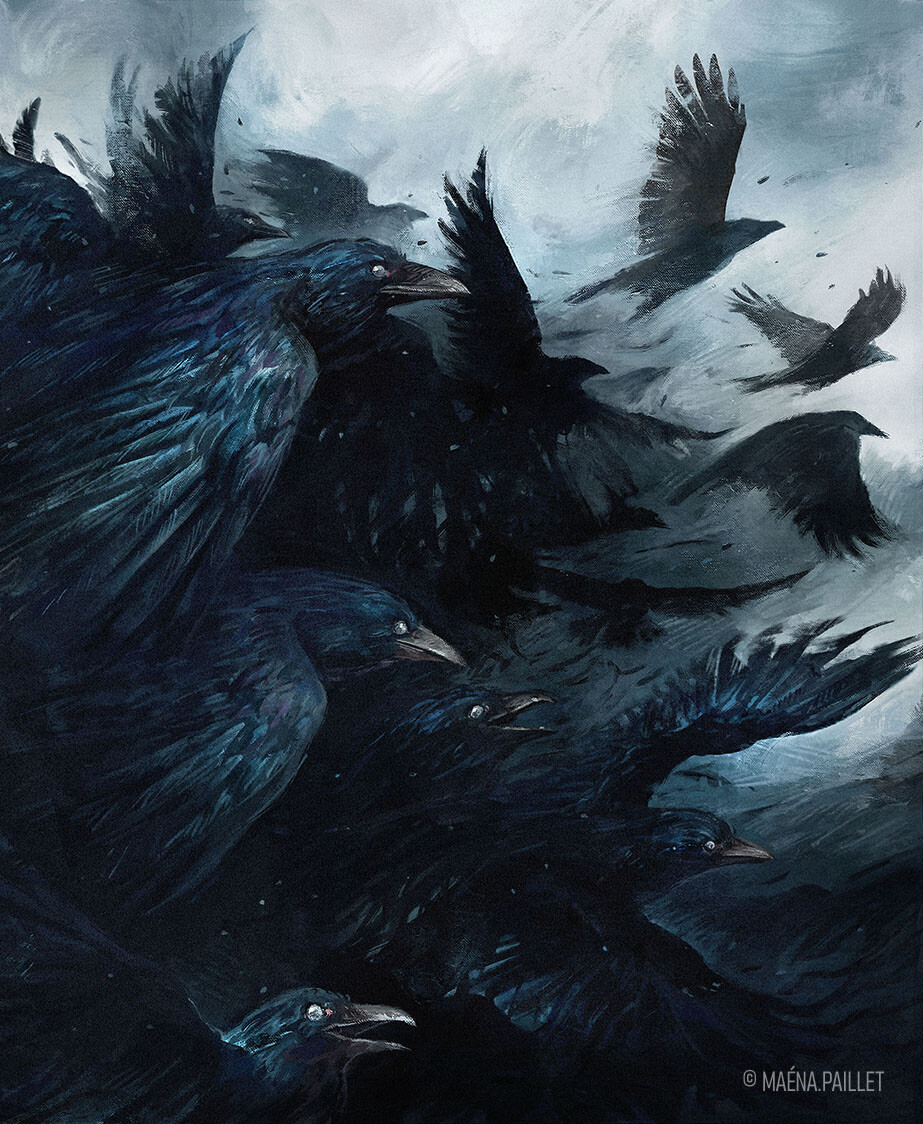 ArtStation - The Raven Scholar - Endpapers