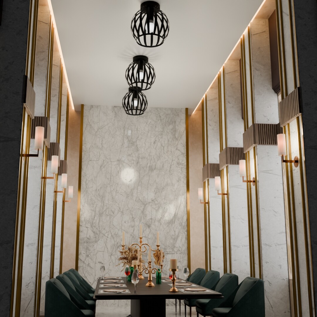 ArtStation - Modern 3D Lamp Visualization | Product Render