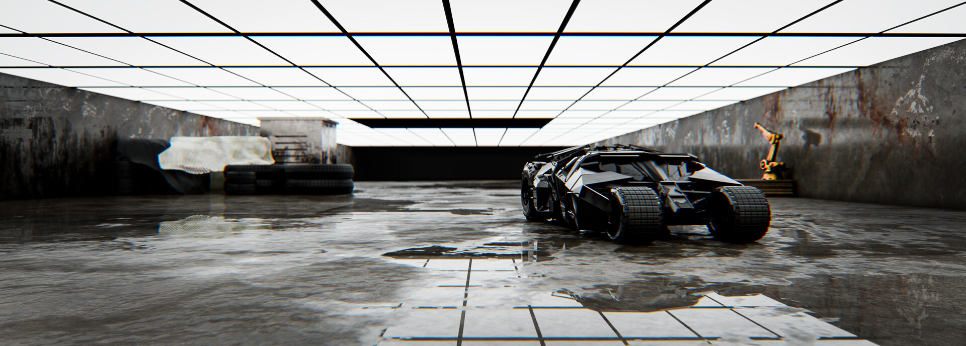 ArtStation - Batcave 3D Model Photorealistic