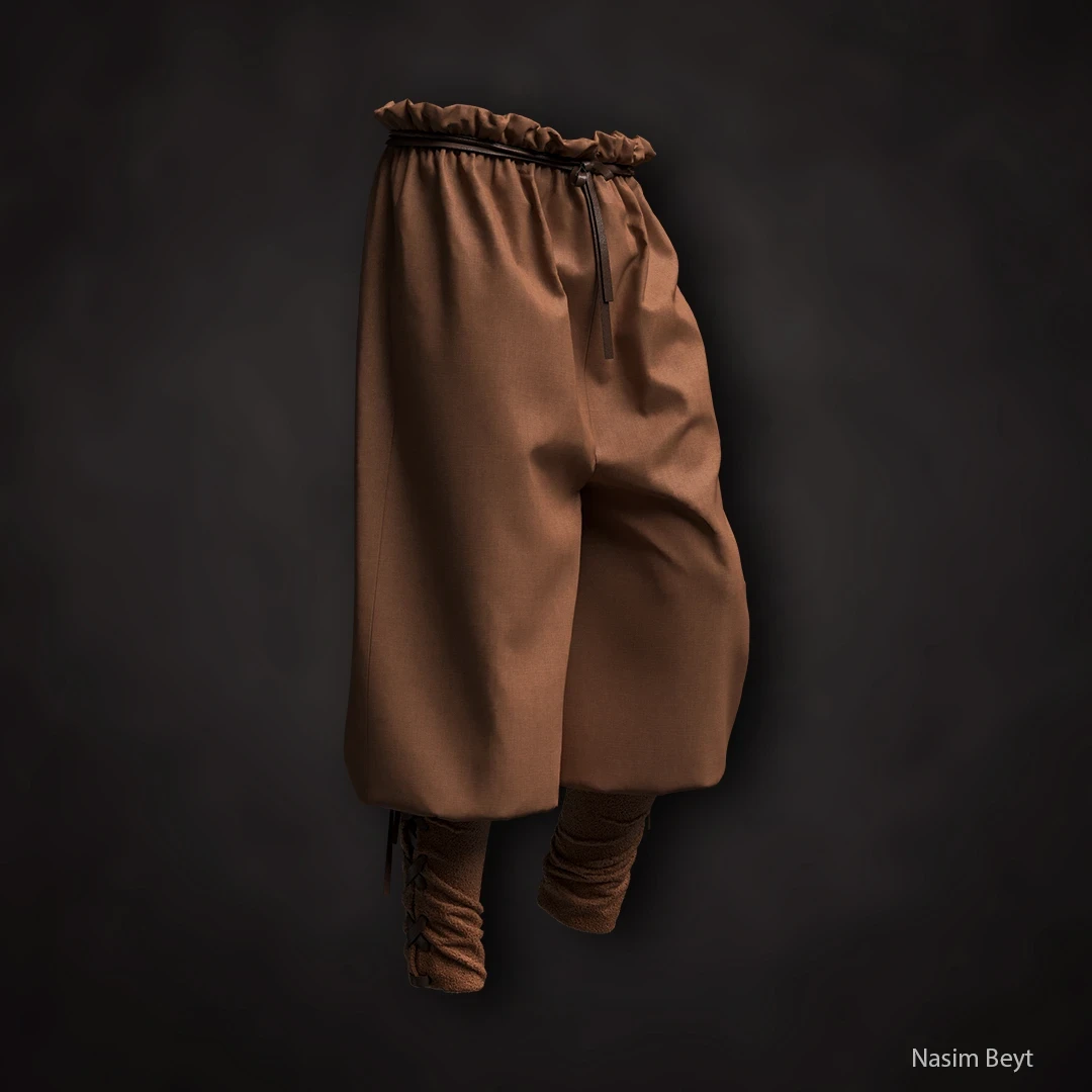 ArtStation - 5 Medieval Men's Breeches Pack (VOL.01). Marvelous ...