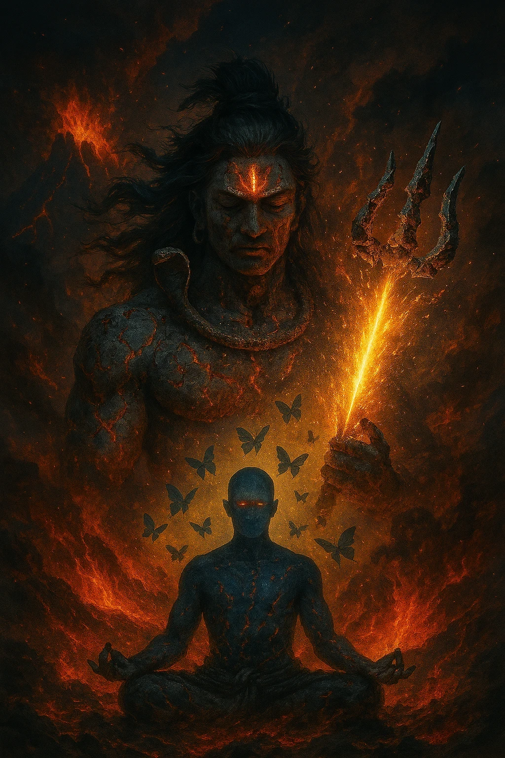 ArtStation - Ashes of Light: Shiva’s Divine Rebirth