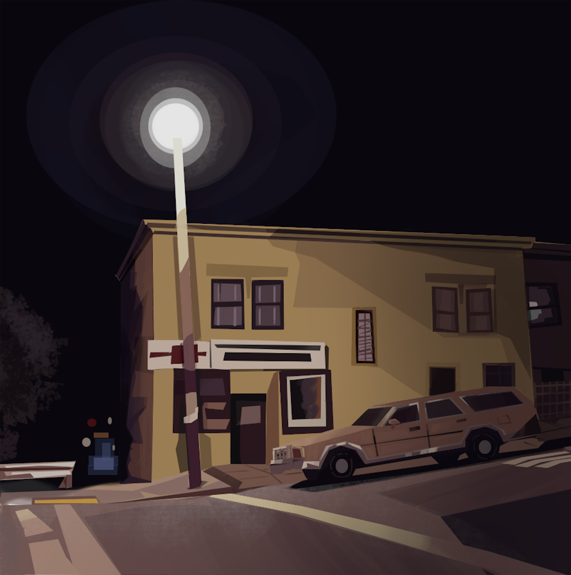 ArtStation - Night Scene