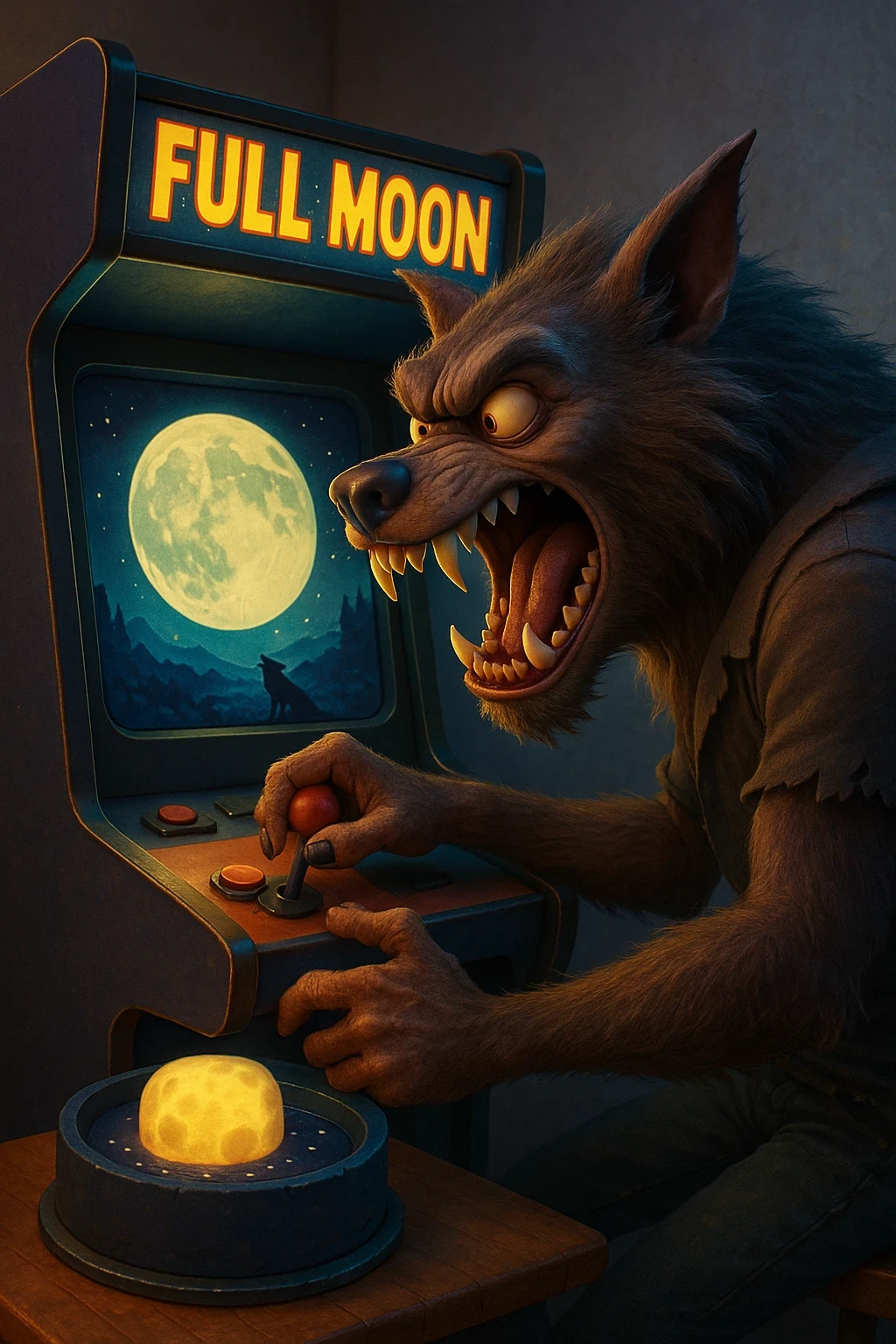 ArtStation - Full Moon Arcade