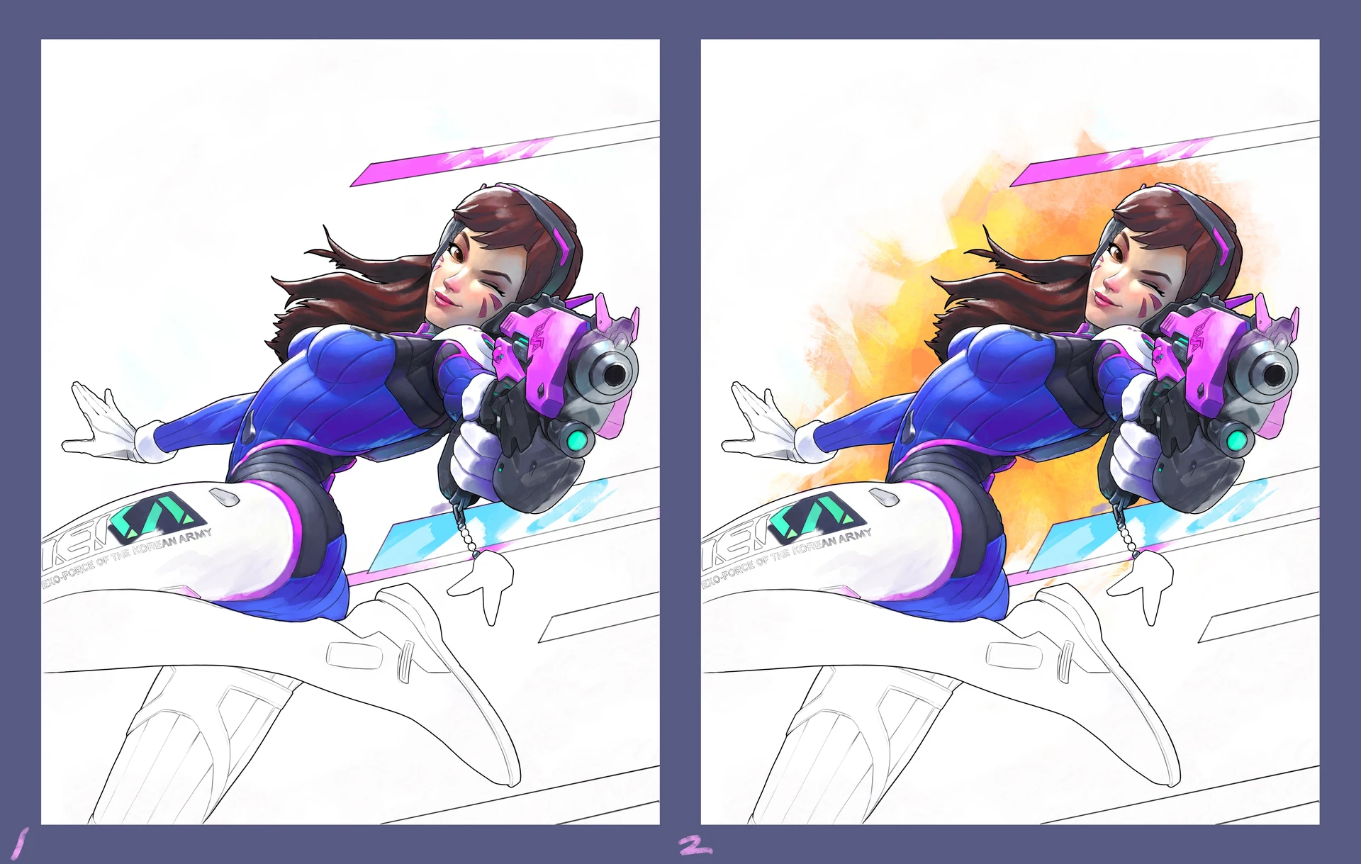 ArtStation - DVA shot