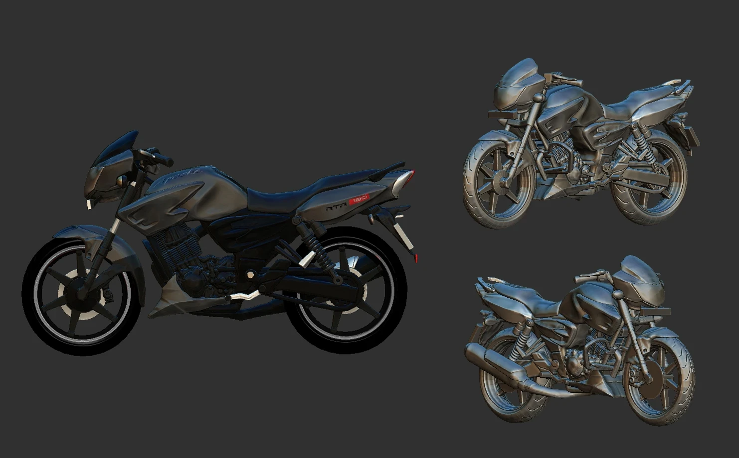ArtStation - TVS Apache RTR 160