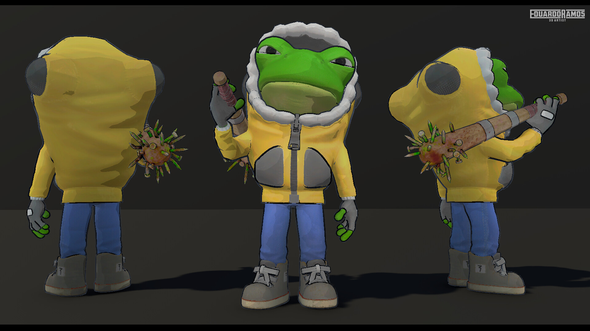 ArtStation - - Cel shading Character