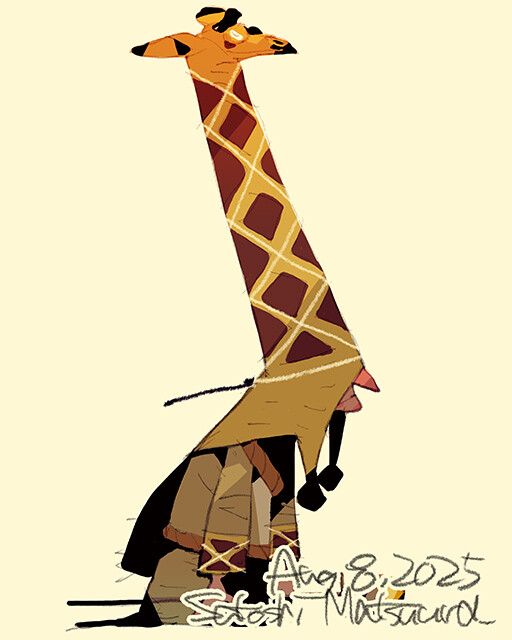 ArtStation - Giraffe Shaman