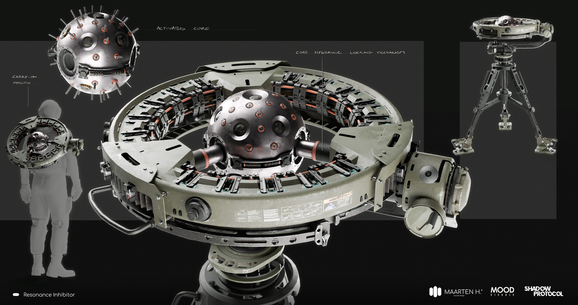 Maarten Hermans - Shadow Protocol: Resonance Inhibitor - design breakdown