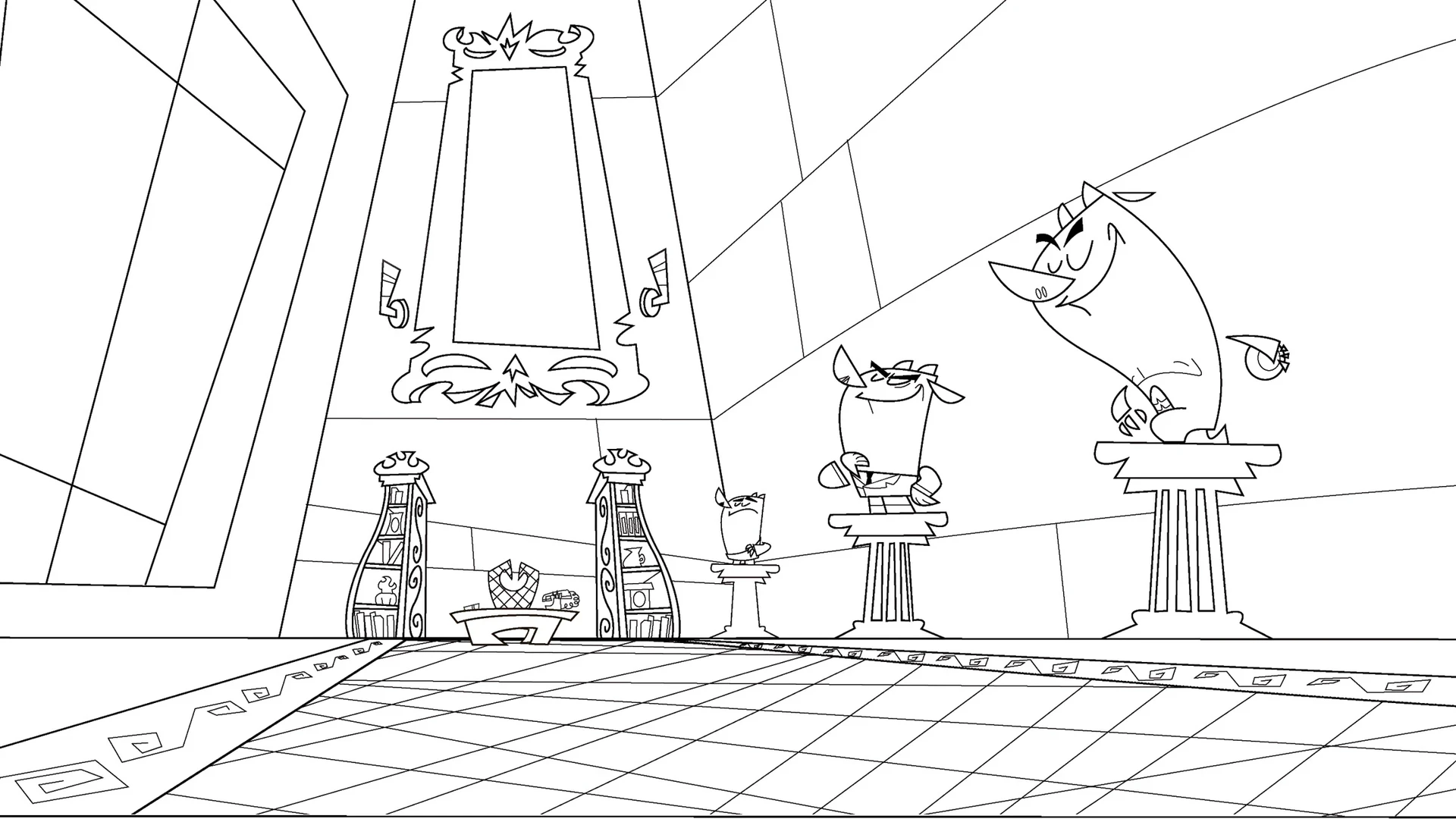 jimmy two shoes coloring pages