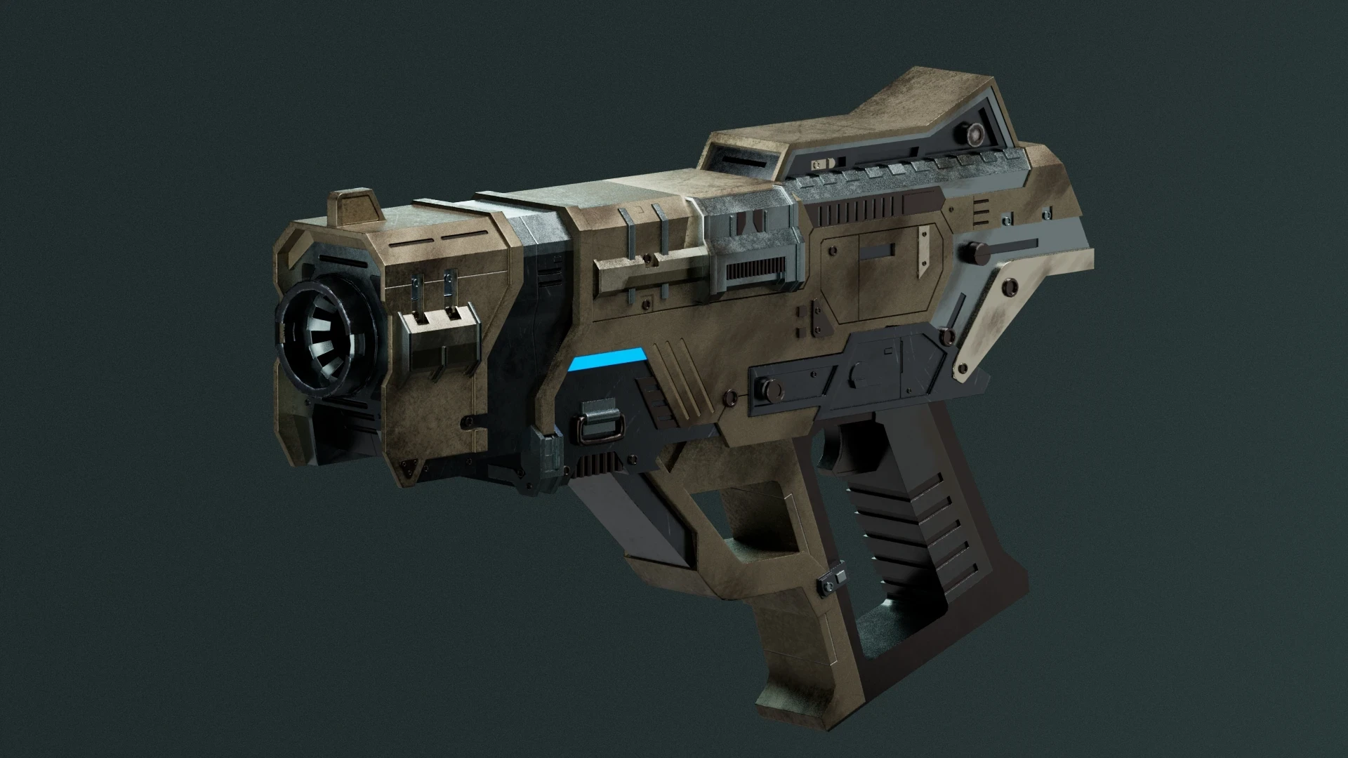 ArtStation - Warden gun