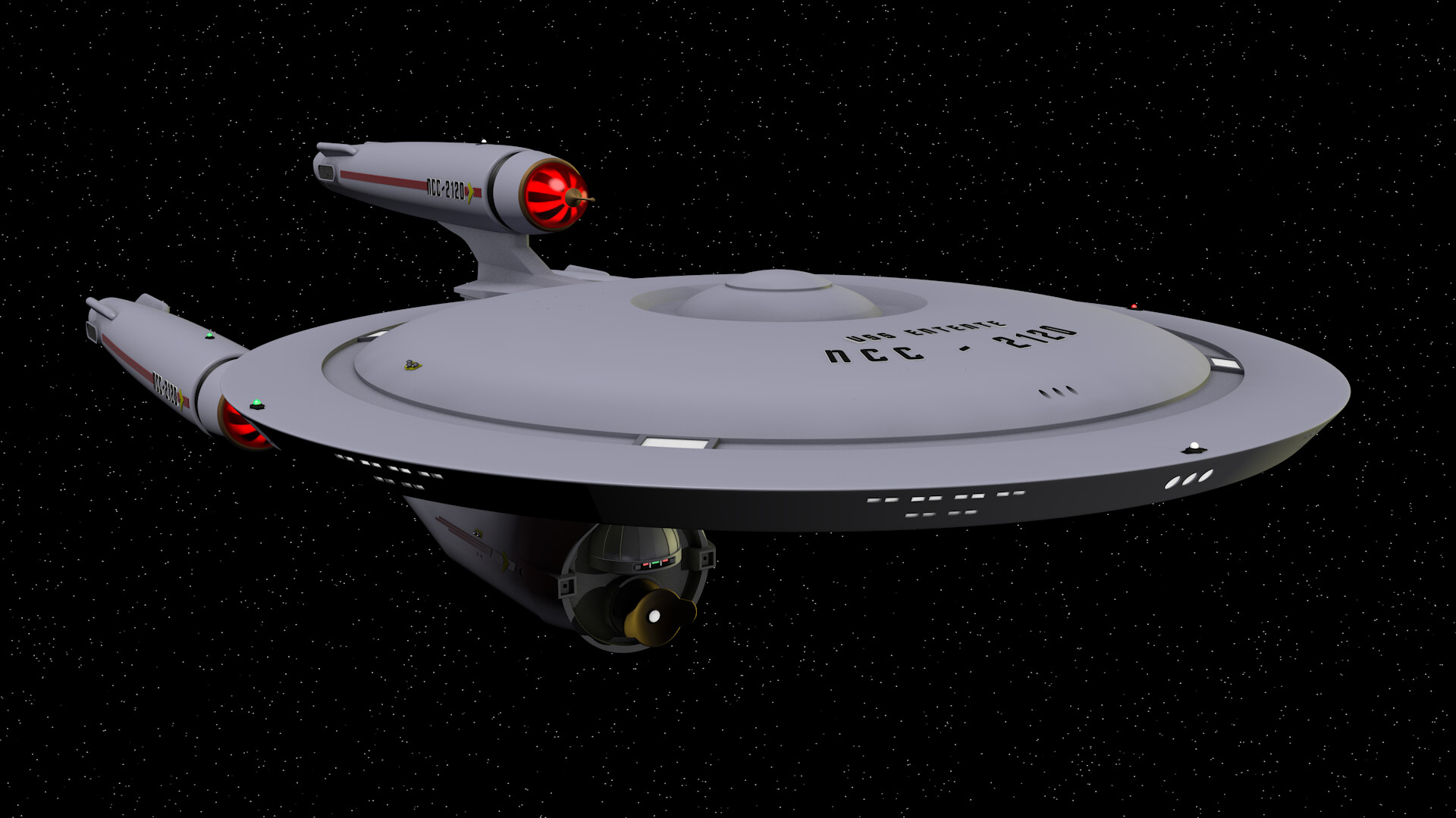 ArtStation - USS Entente NCC-2120