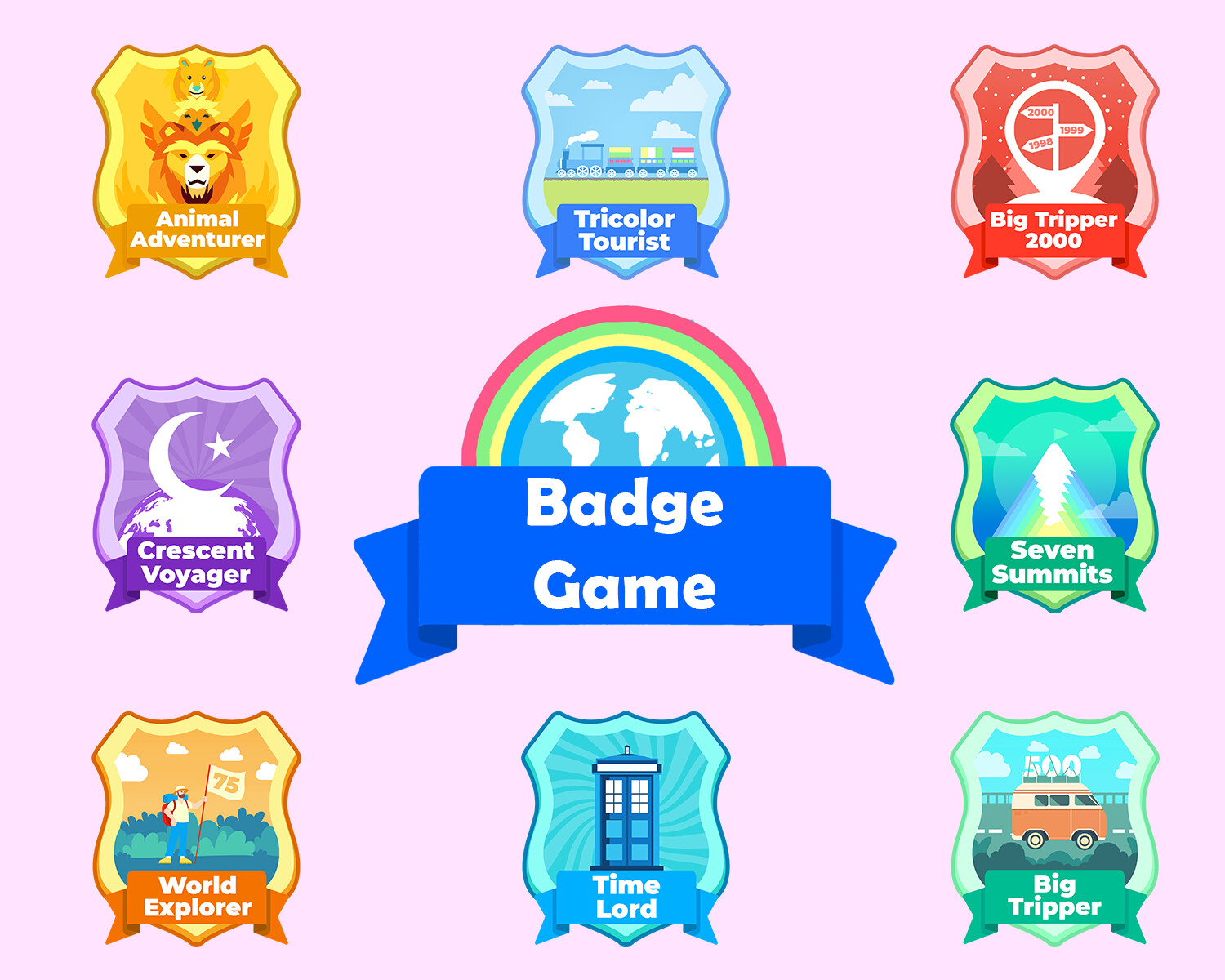 ArtStation - Badge game
