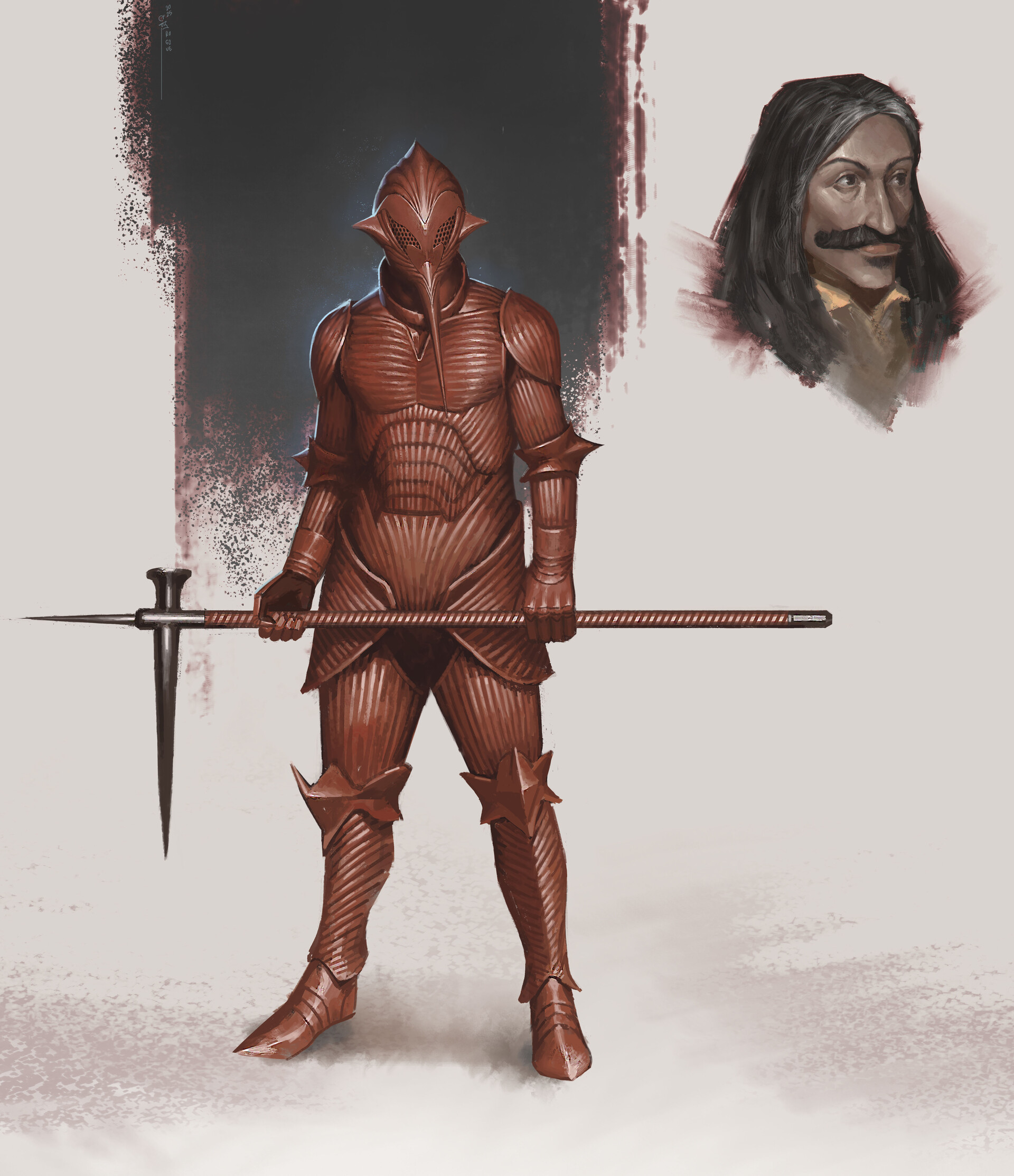 ArtStation - Knight Character Design Comms