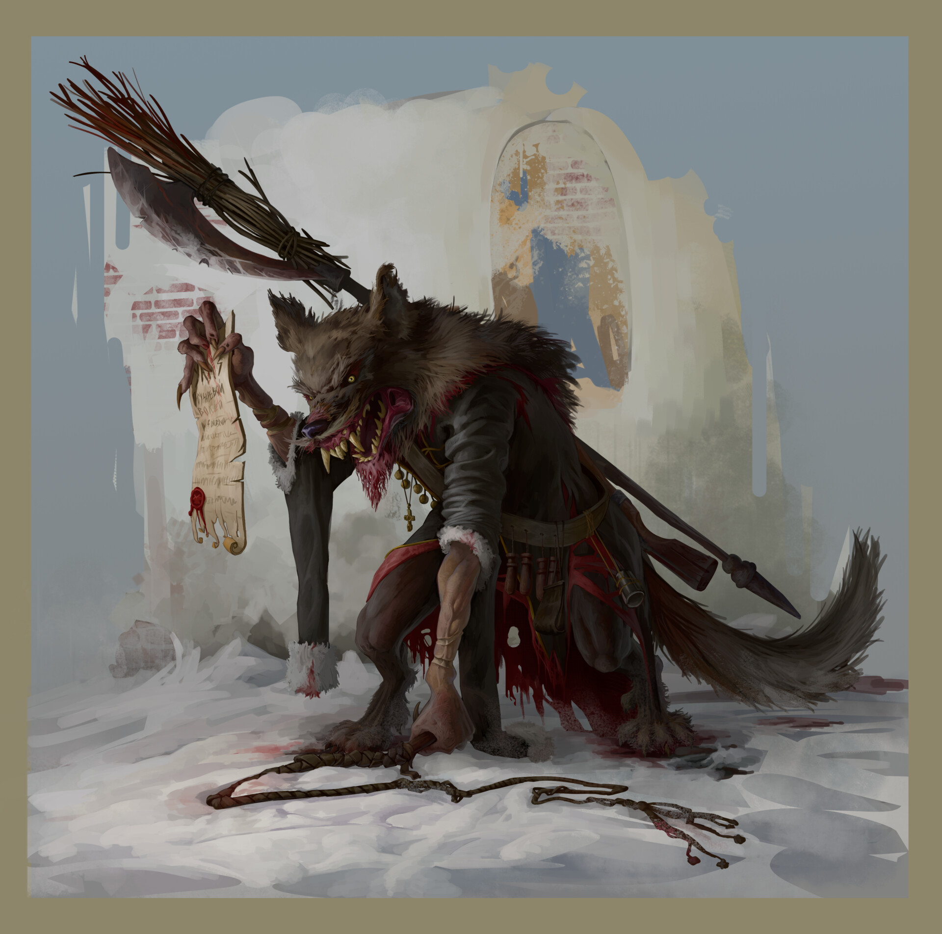 ArtStation - Oprichnik of Ivan the Terrible