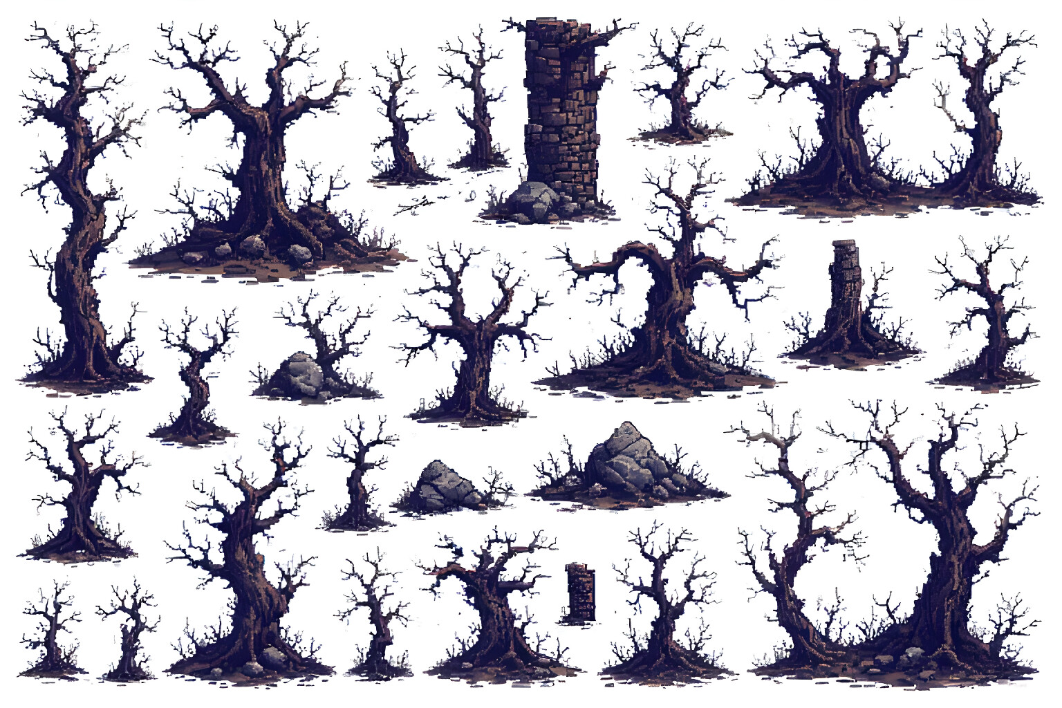 ArtStation - Dead tree