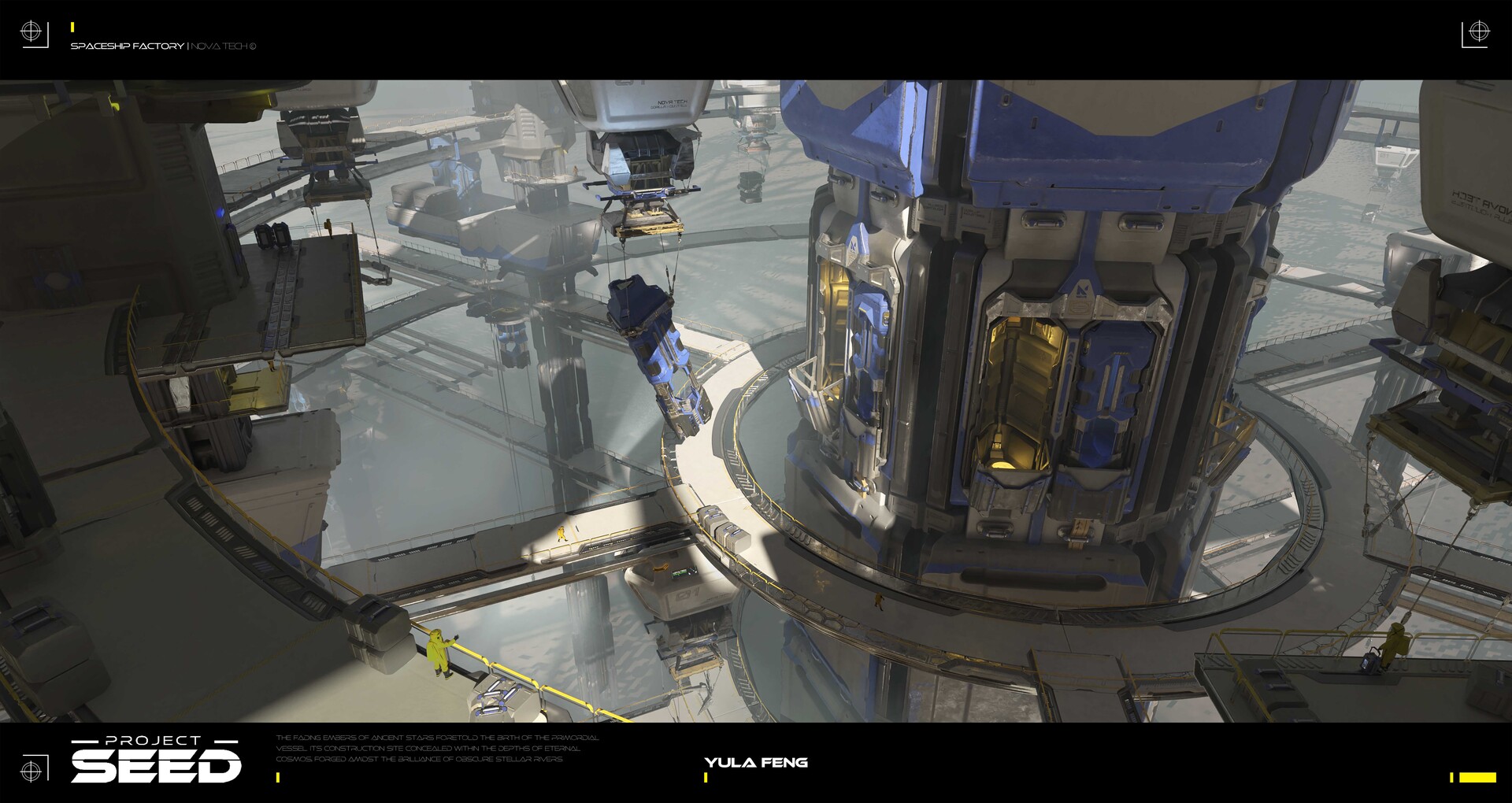 ArtStation - Project SEED - Unfinished Sci-fi world building