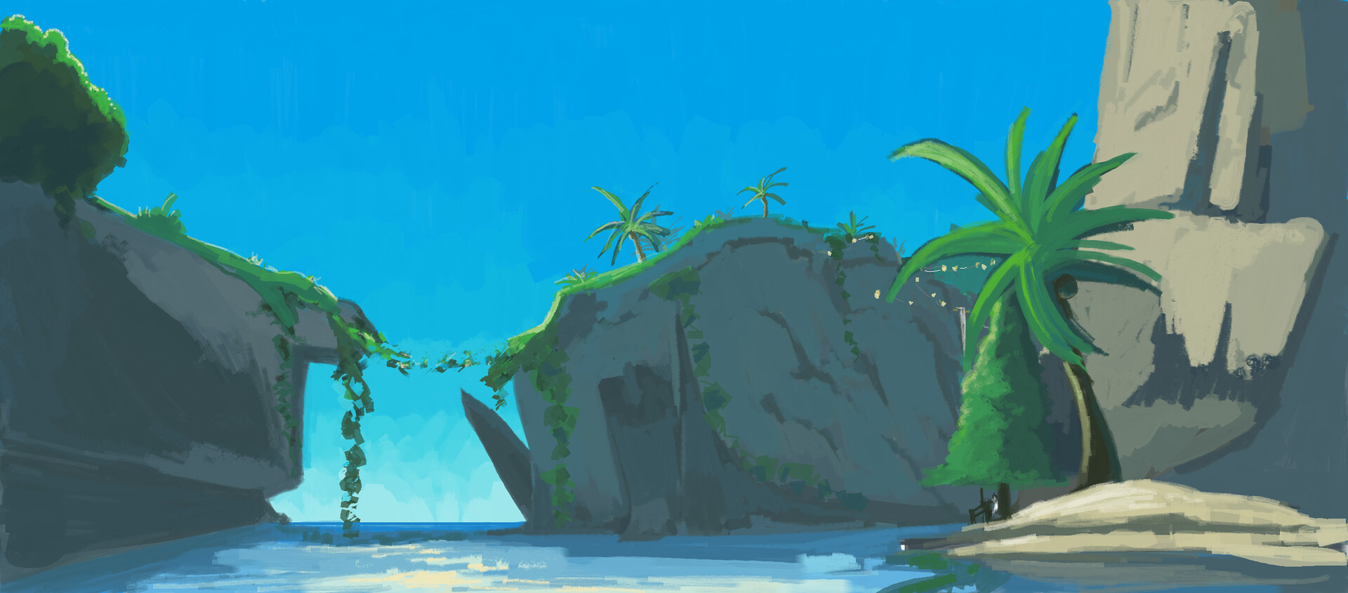 ArtStation - Sunstone Island - Fisch