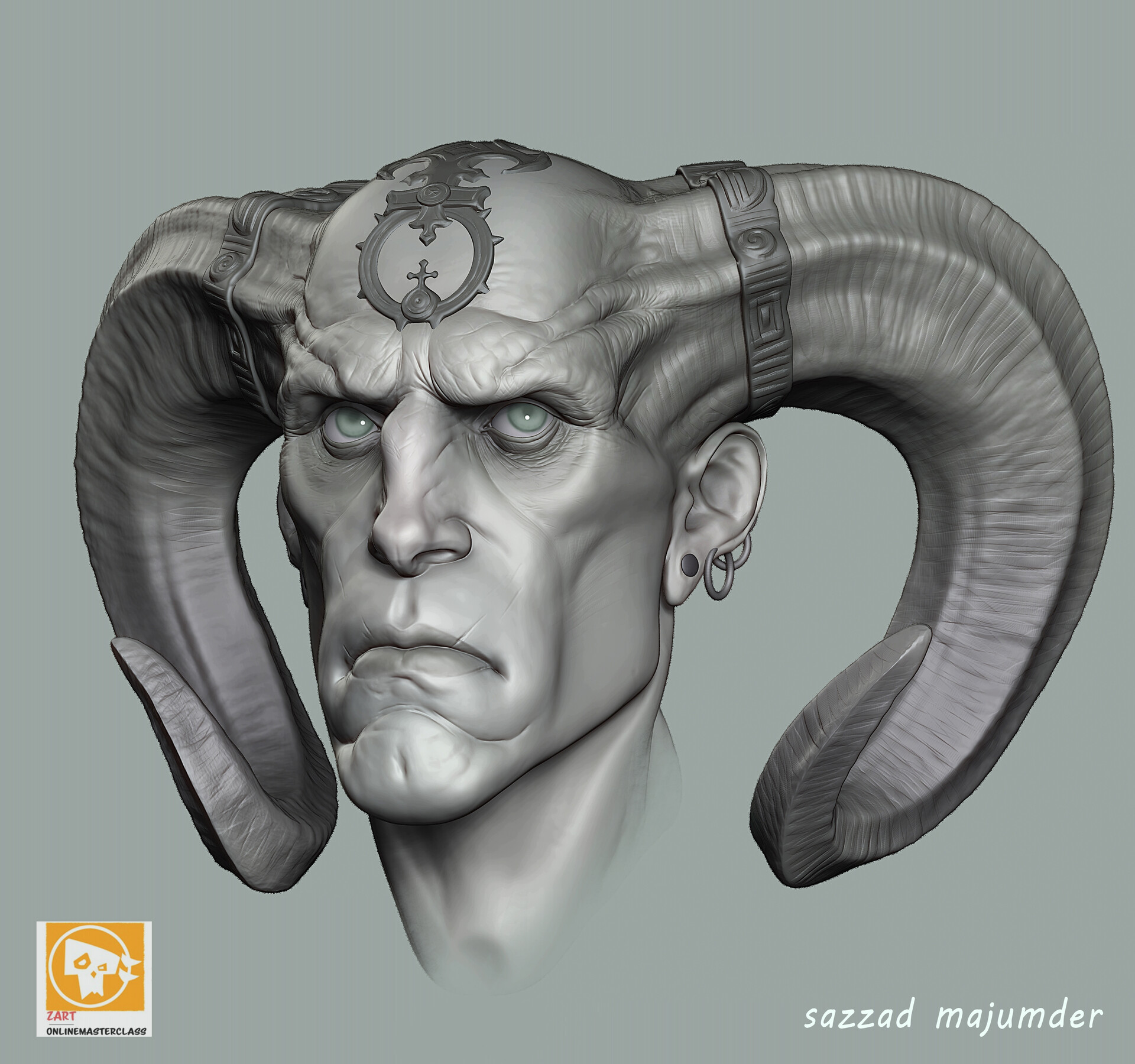ArtStation - Hellborn – Sculpt Study