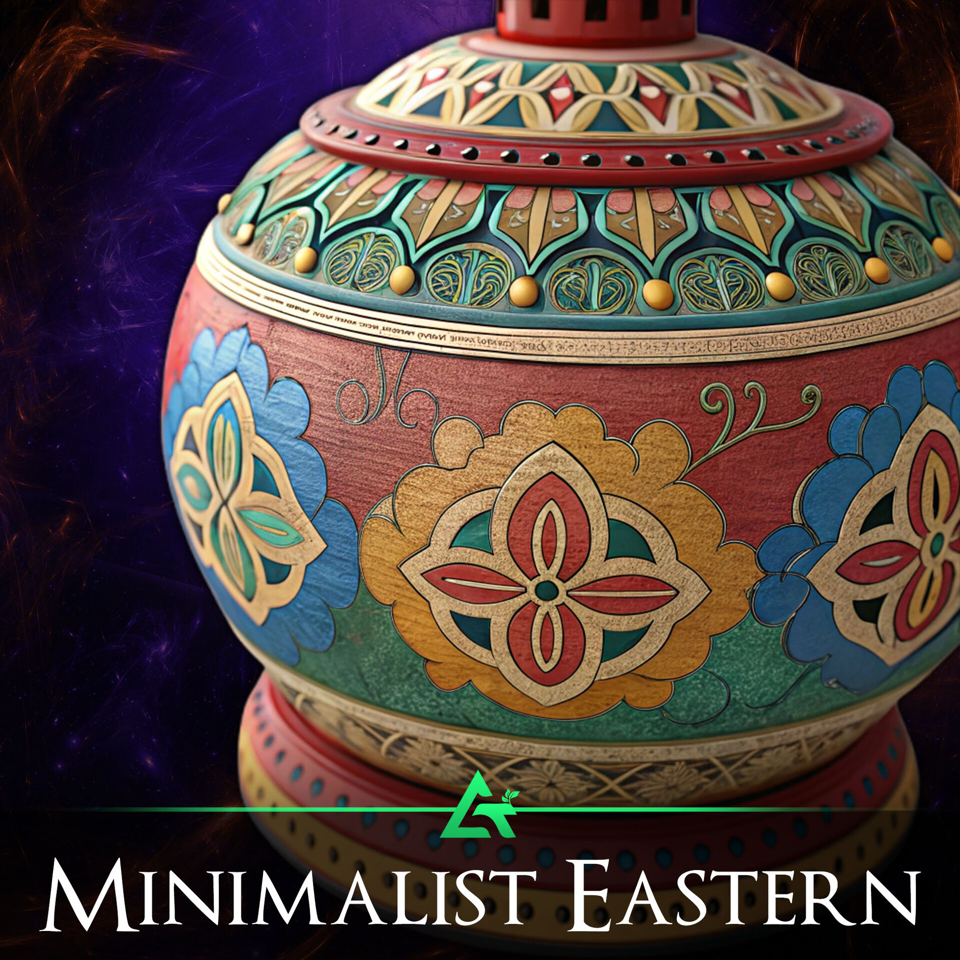 ArtStation - 500 Hand Painted Alpha Zen and Minimalist Eastern Design (MEGA Pack) - Vol 111