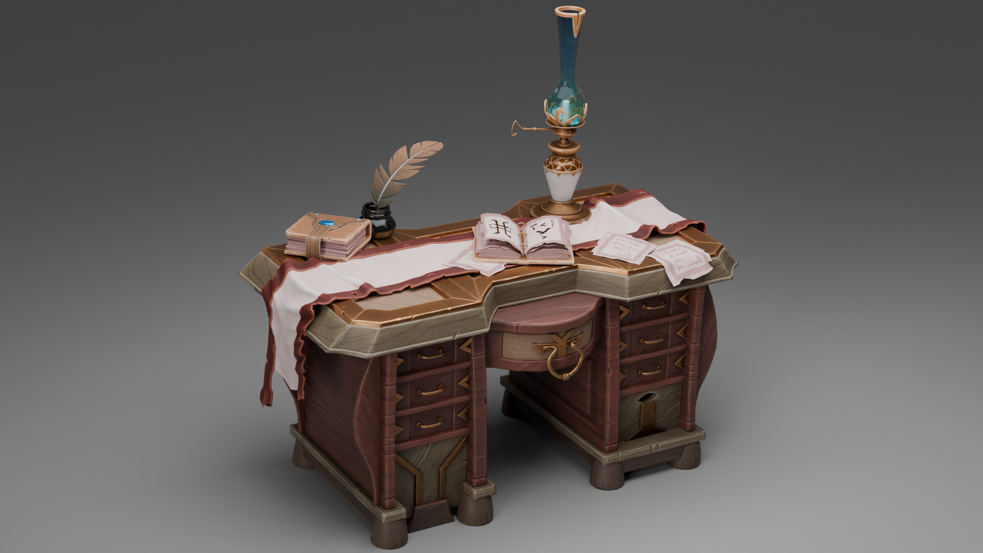 ArtStation - Magical Desk