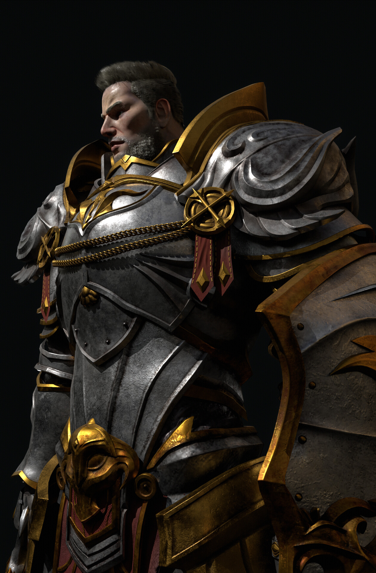 ArtStation - Medieval Knight – Realistic 3D Character