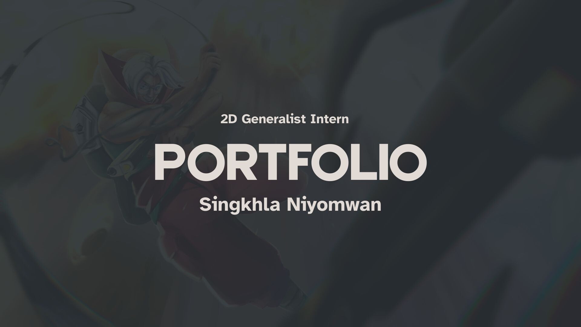 ArtStation - 2d Generalist Portfolio